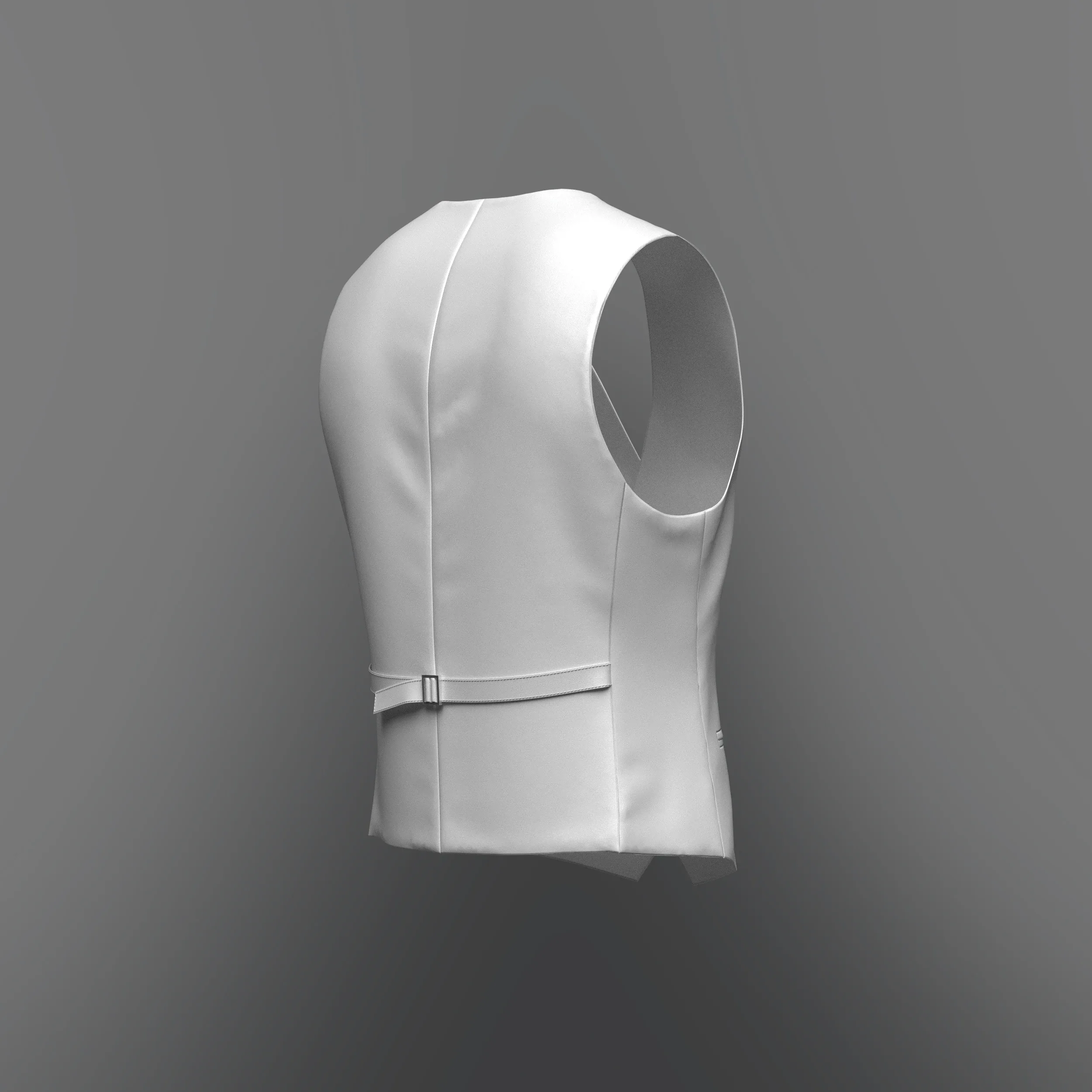 Male Classic Vest Model, Marvelous - FlippedNormals