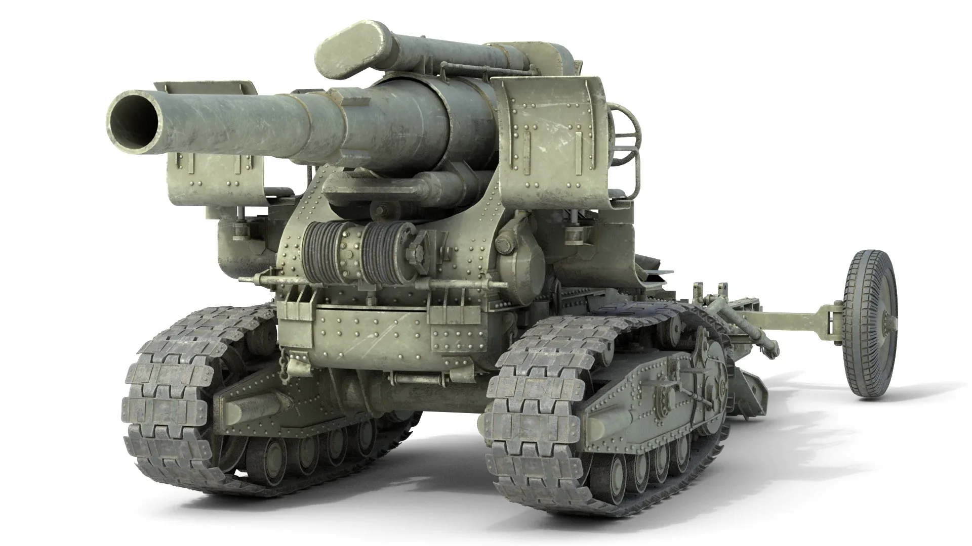 Russian B4 Howitzer 203mm M1931 - FlippedNormals
