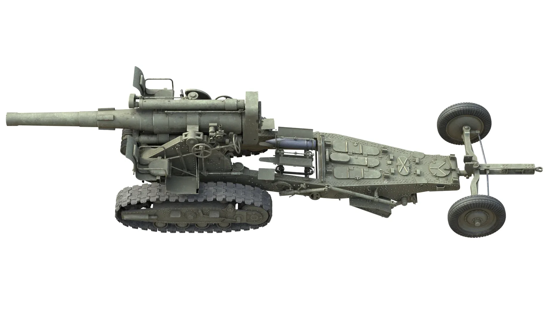 Russian B4 Howitzer 203mm M1931 - FlippedNormals