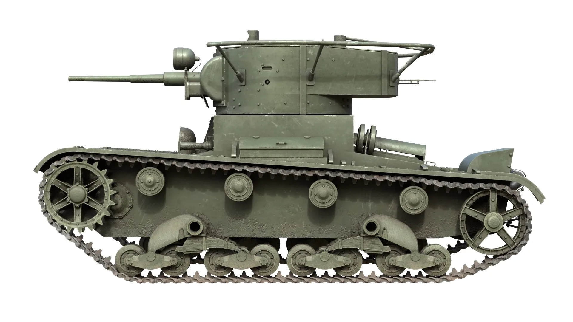 T 26 Soviet Tank - FlippedNormals