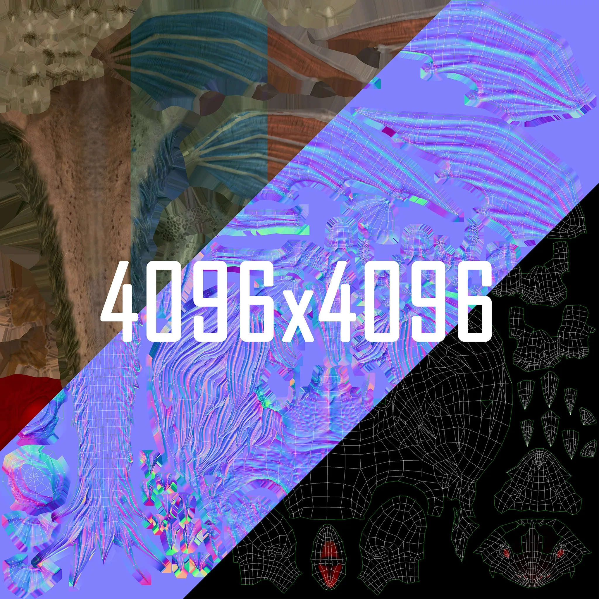 Stylized FurDragon - FlippedNormals