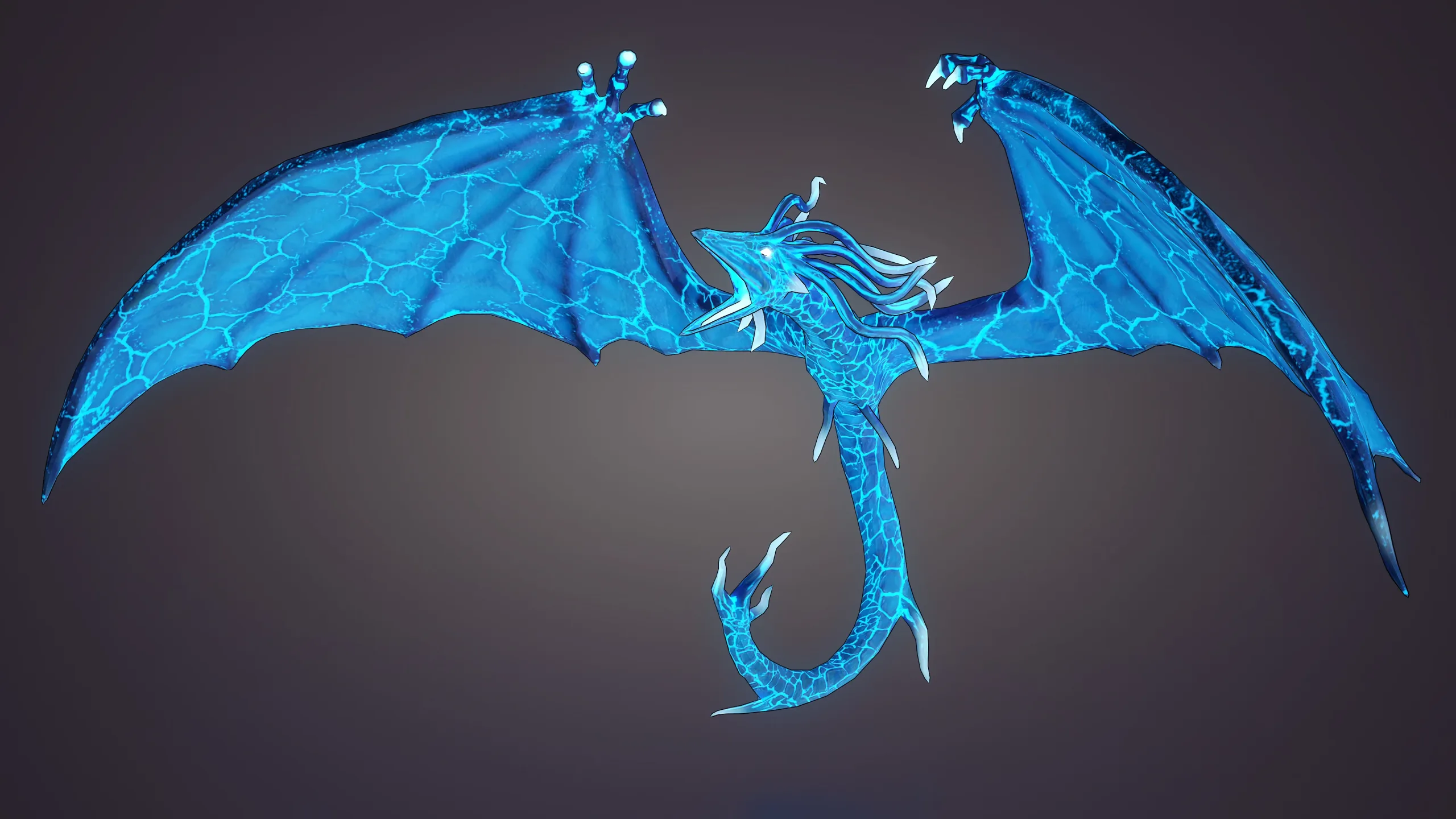 Stylized IceDragon - FlippedNormals