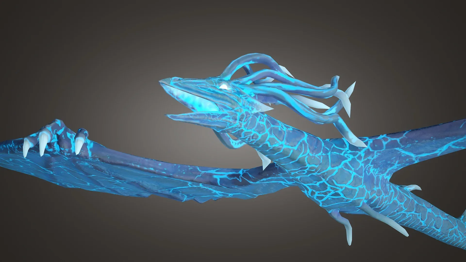 Stylized IceDragon - FlippedNormals
