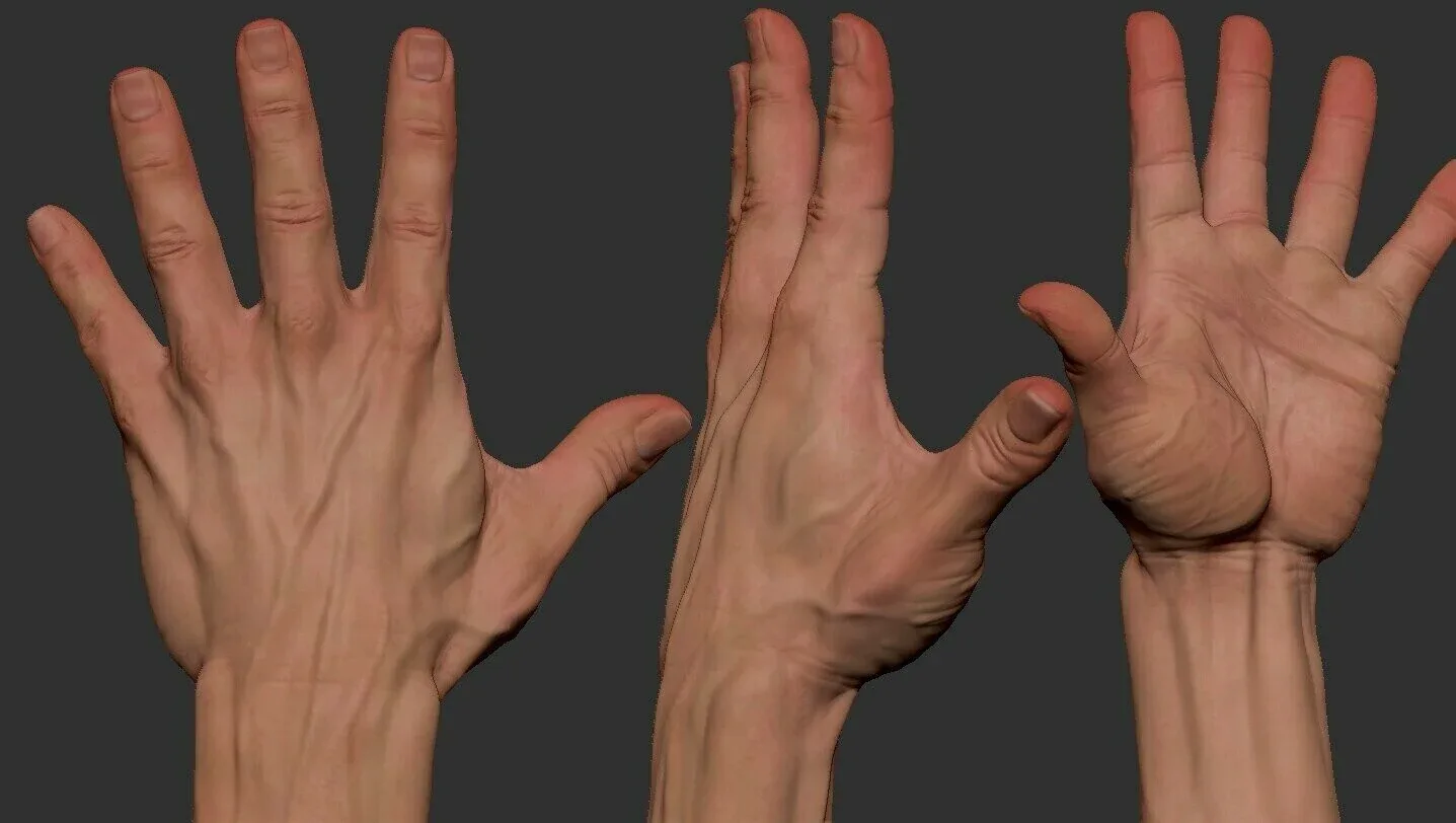 Hand Neutral Tutorial - FlippedNormals