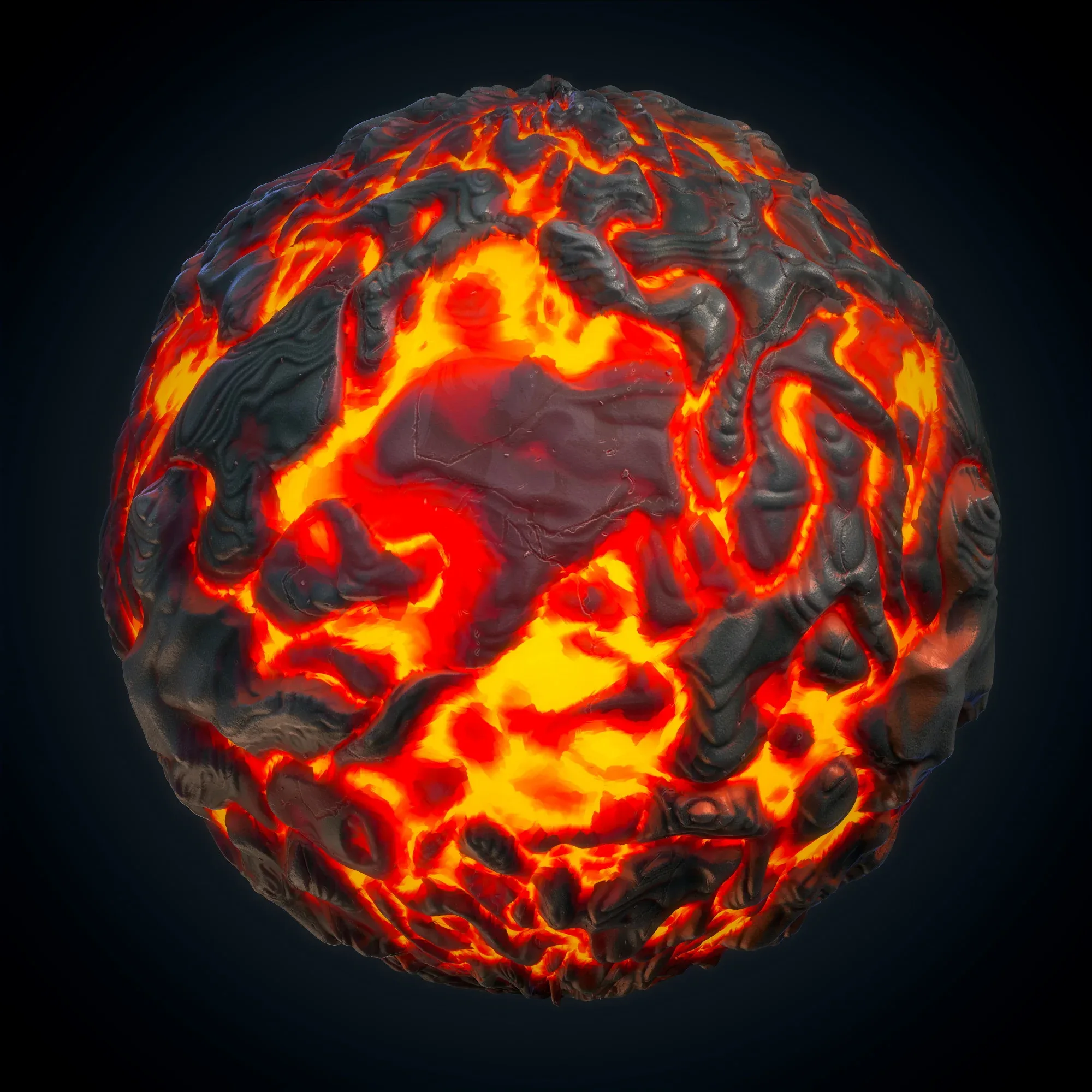 Lava (Stylized & Real) - VOL 03 - FlippedNormals