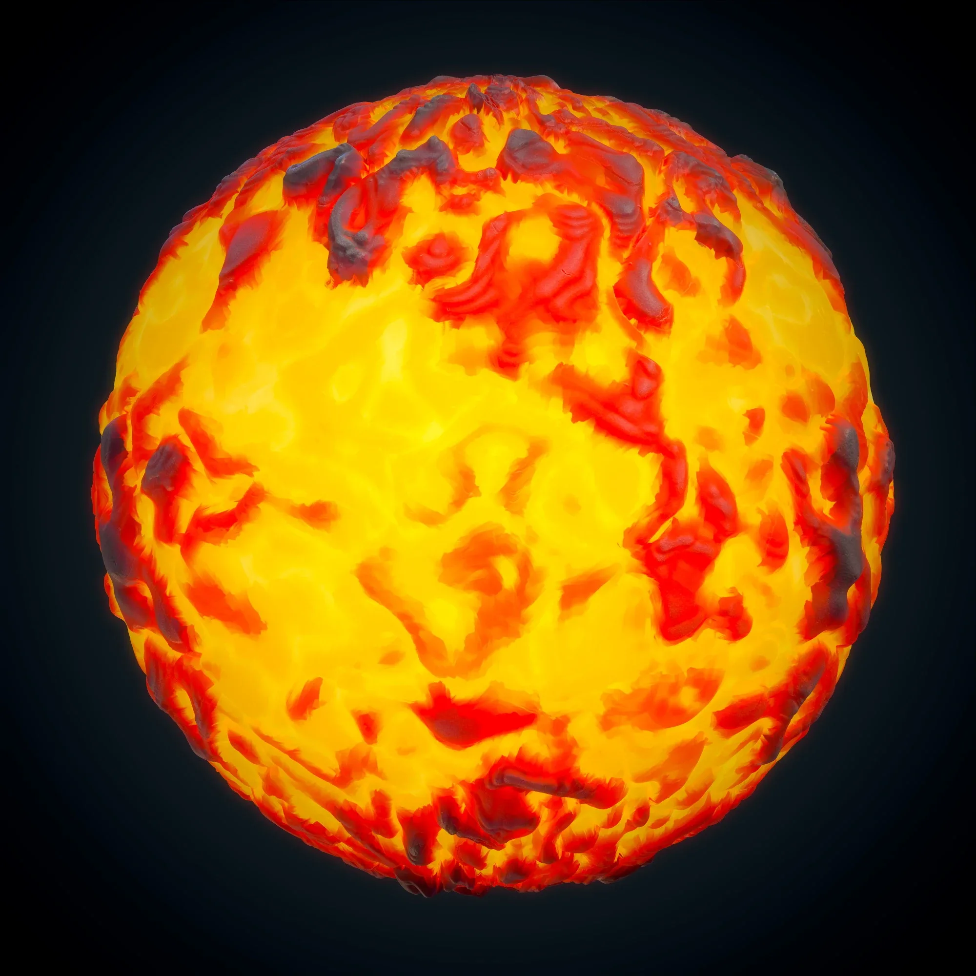 Lava (Stylized & Real) - VOL 03 - FlippedNormals