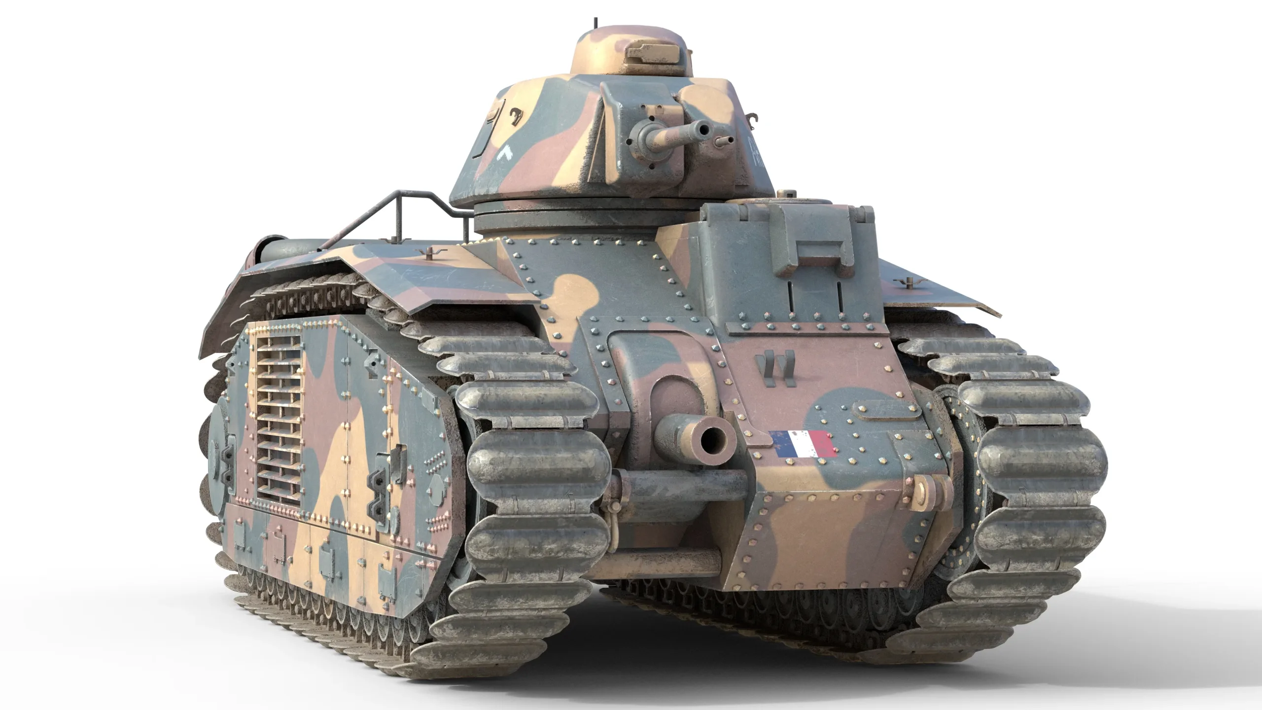 Char B1 French Heavy Tank - FlippedNormals