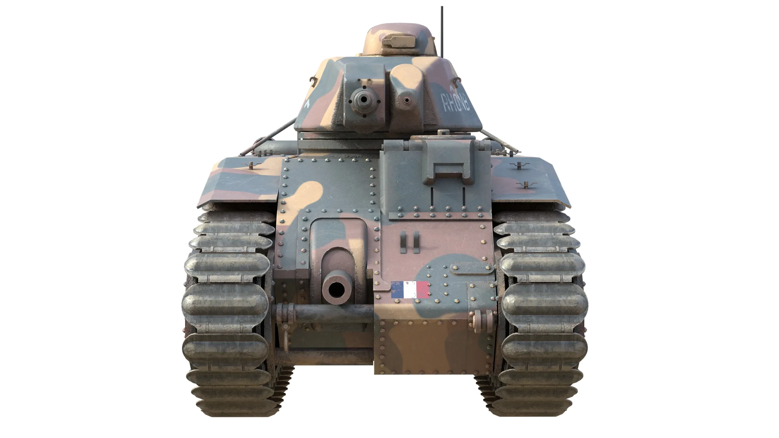 Char B1 French Heavy Tank - FlippedNormals