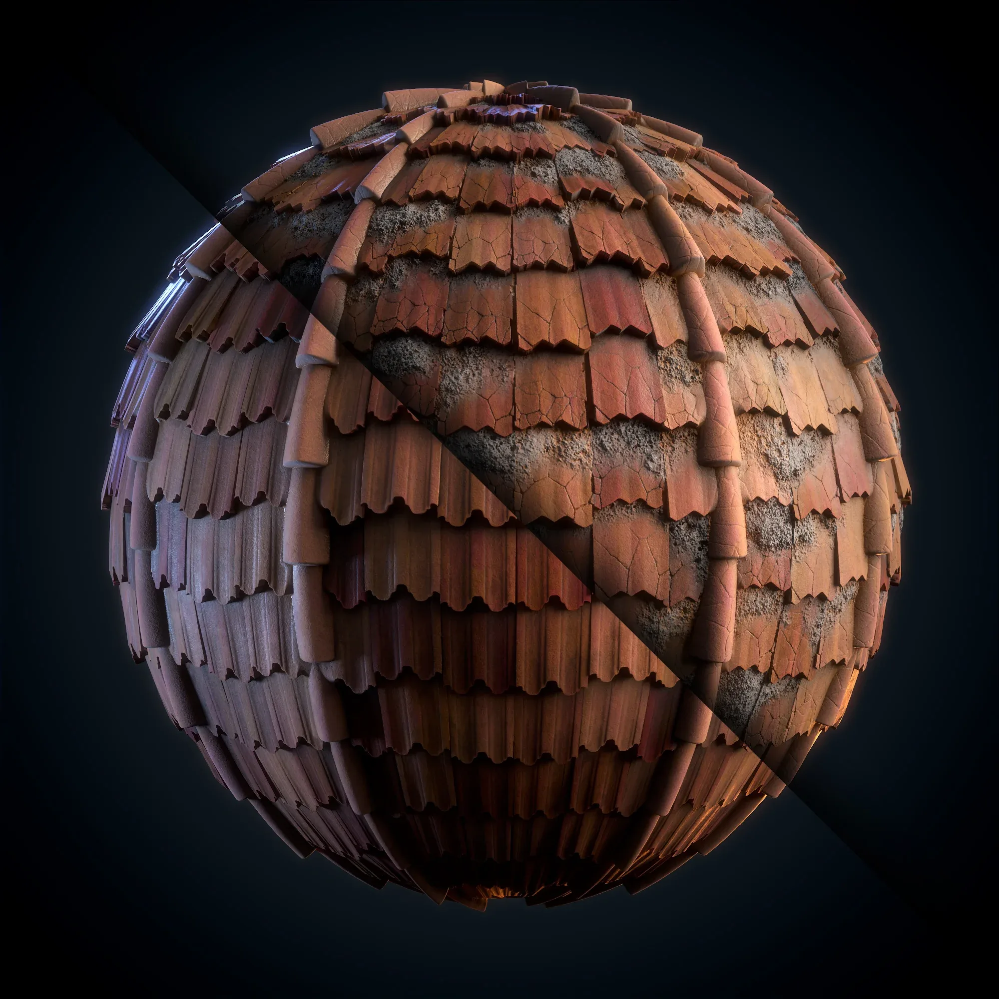 Roof tiles 6 Pattern - VOL 01 - - FlippedNormals