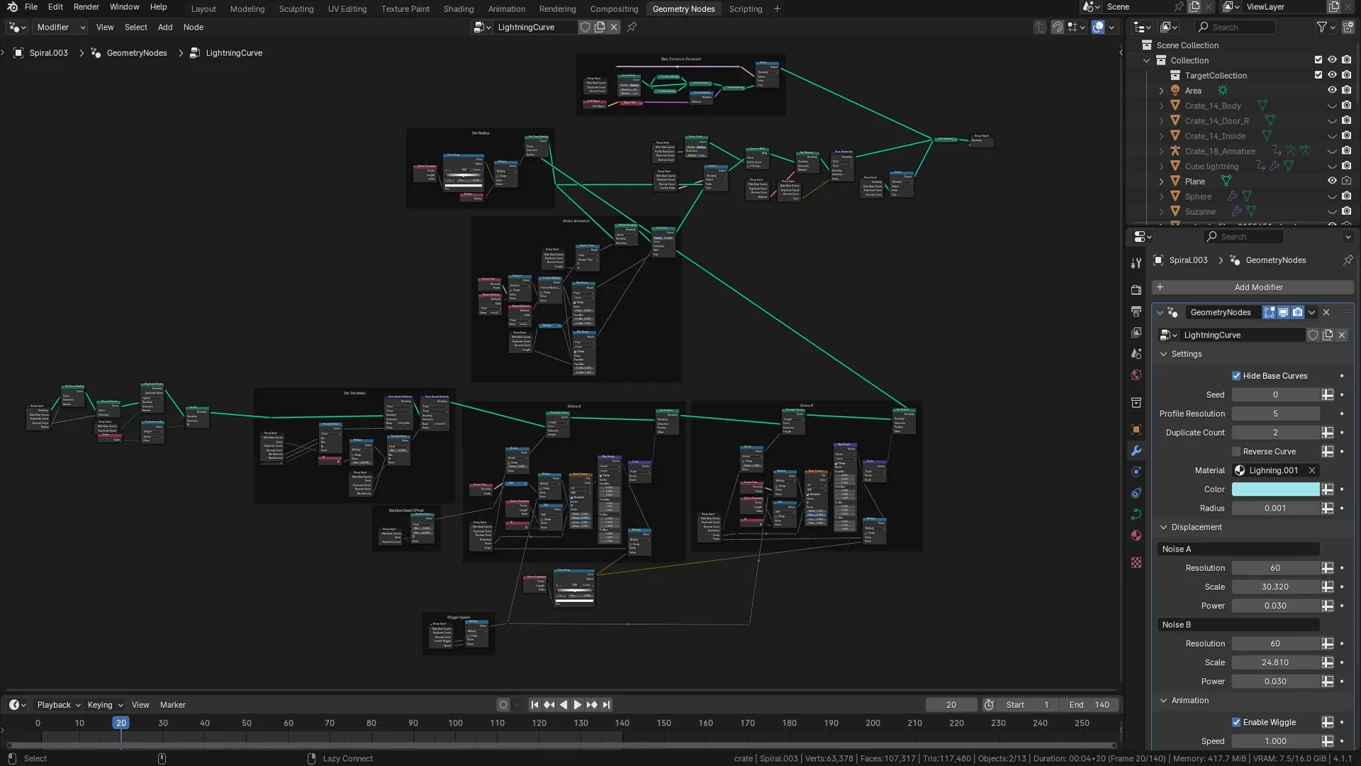 Blender Fantasy VFX & Magic Geometry - FlippedNormals