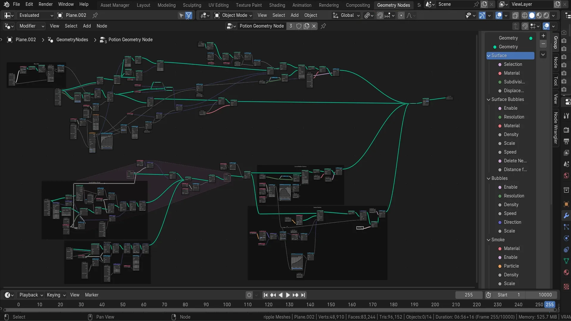 Blender Fantasy VFX & Magic Geometry - FlippedNormals