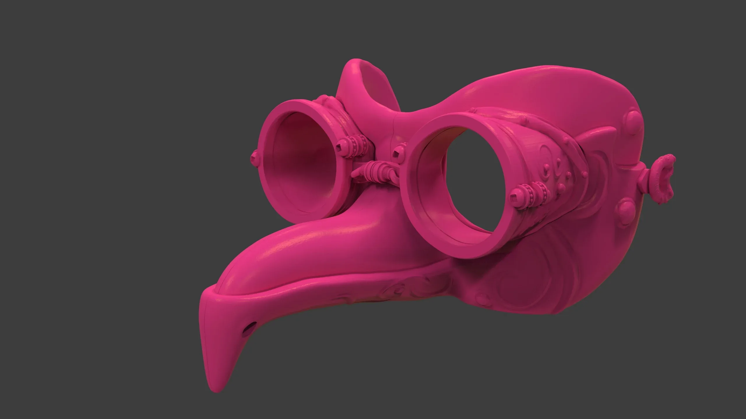 Royal Steampunk Penguin Mask - FlippedNormals