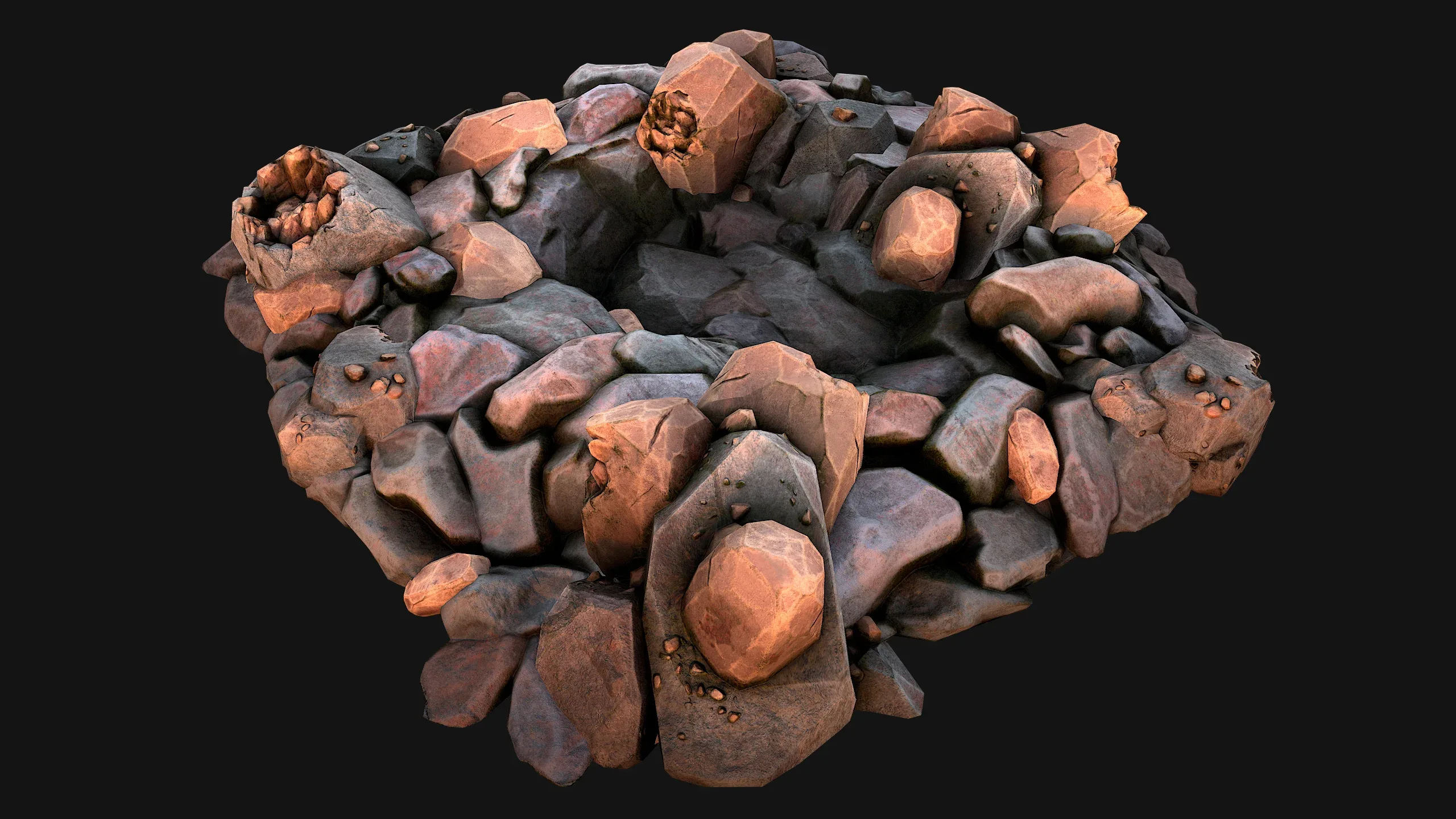 Copper Ore Deposits.Rocks in the - FlippedNormals