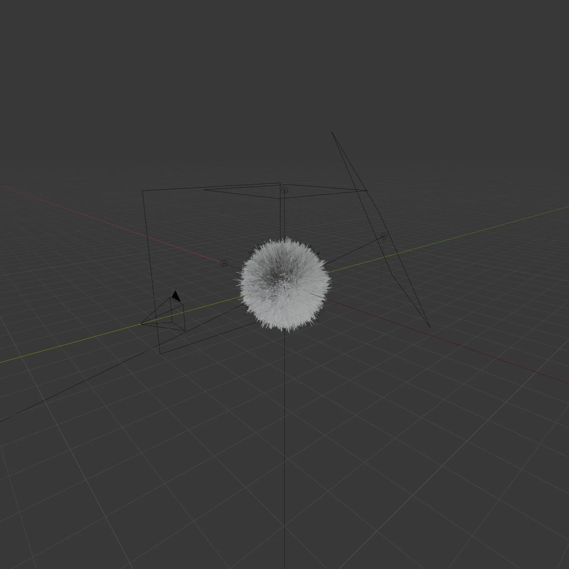 Fuzzy Sphere with Particle System - FlippedNormals Fuzzy Sphere with Particle System - FlippedNormals