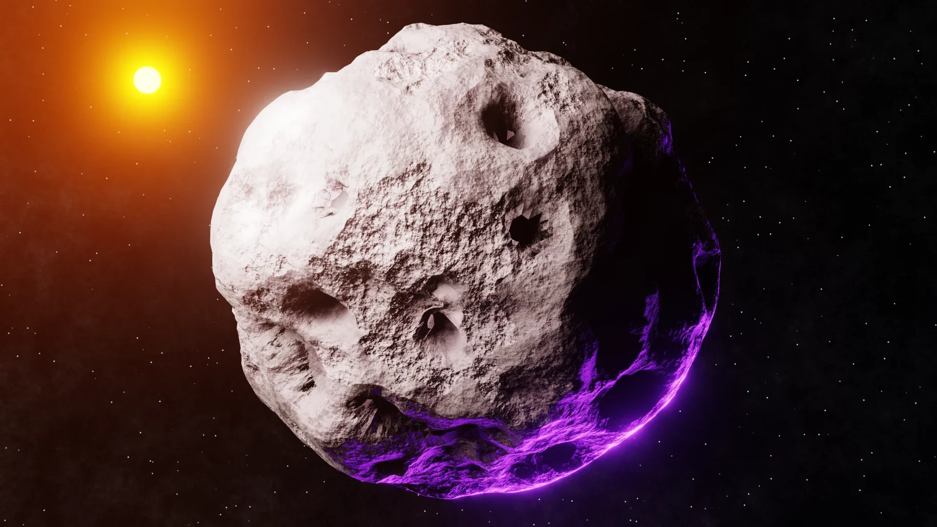 Procedural Asteroid with Craters - FlippedNormals Procedural Asteroid with Craters - FlippedNormals