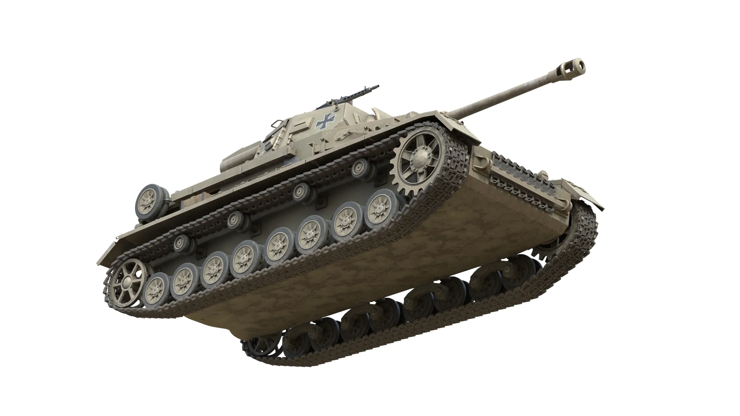 Panzer IV German Medium Tank - FlippedNormals