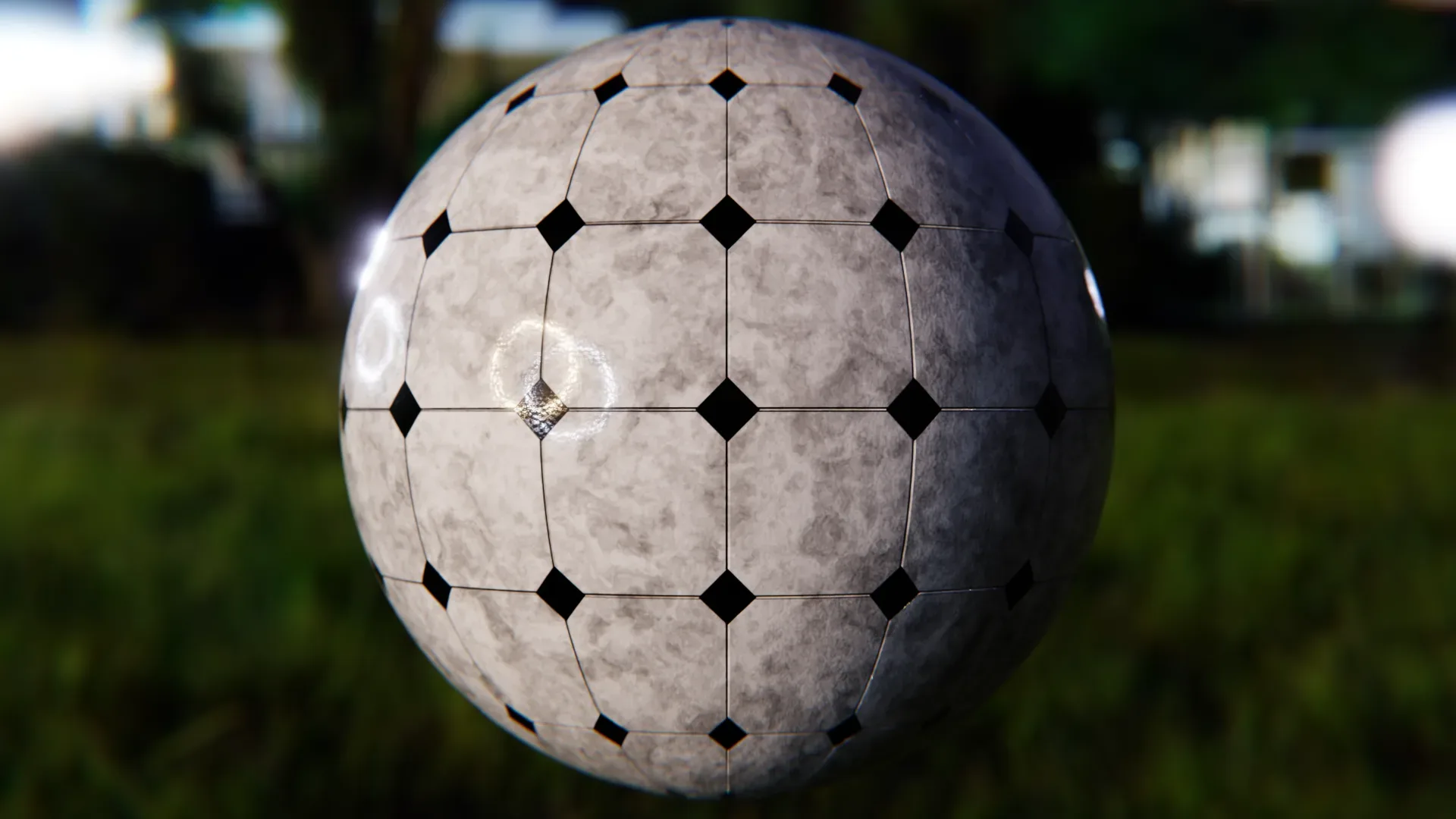 Procedural Diamond Marble Floor - FlippedNormals