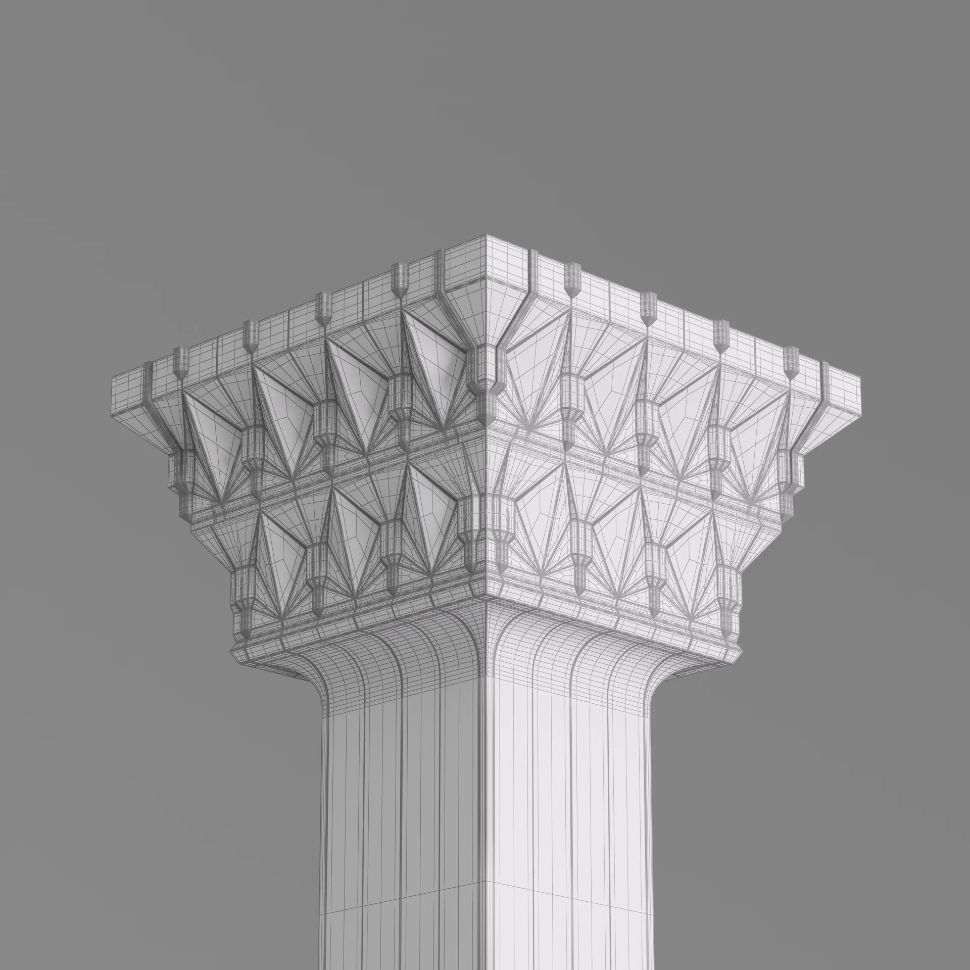 Classic Islamic Architectural Column - FlippedNormals