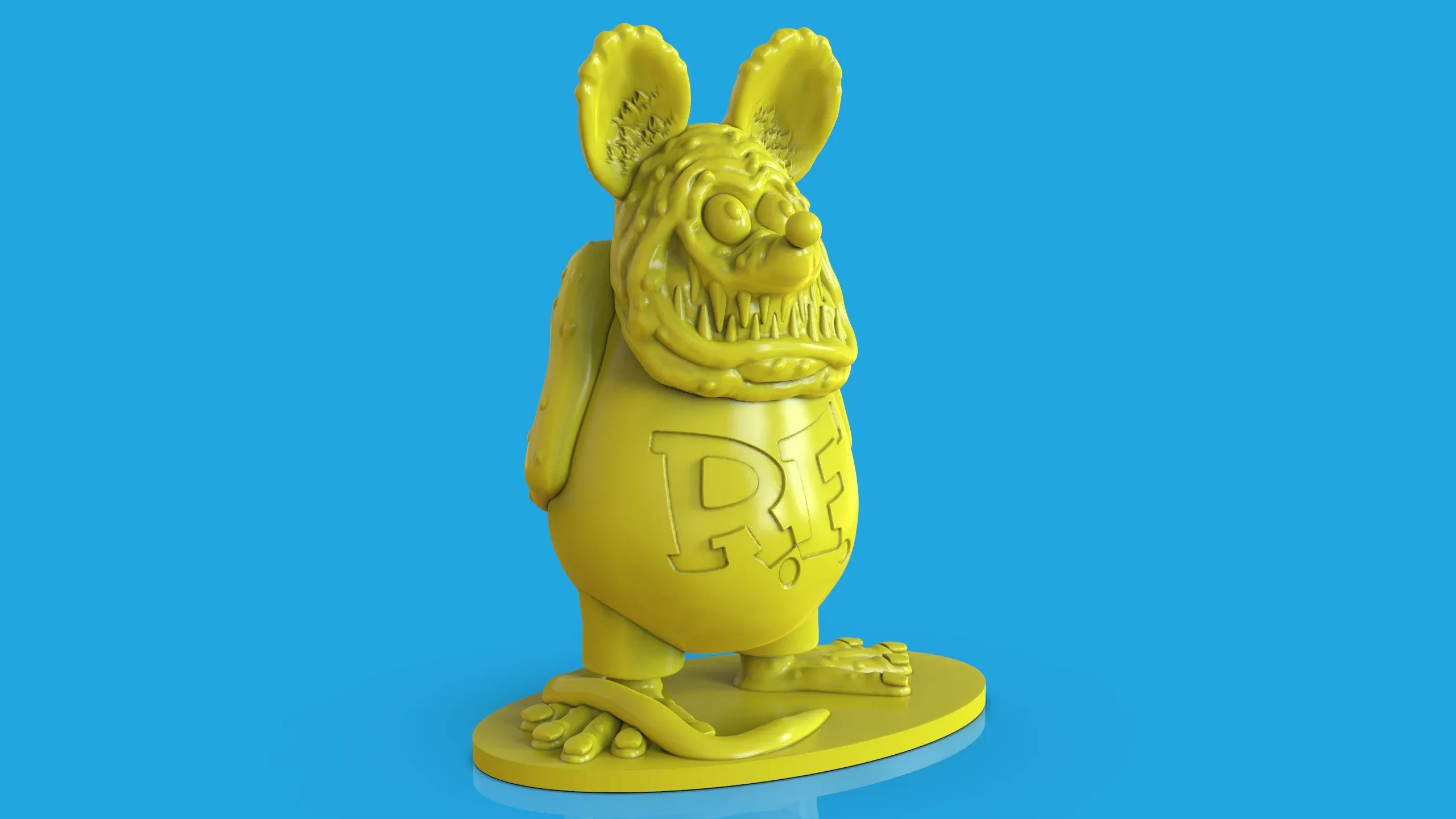 MR. Rat F Art toy - FlippedNormals