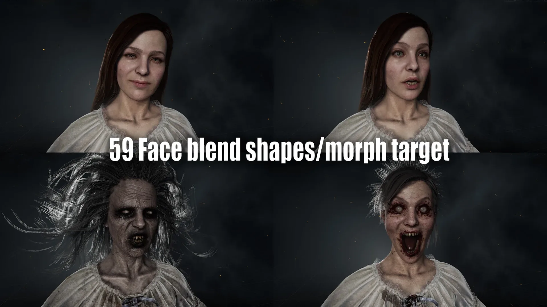 Banshee - Game Ready Character - FlippedNormals