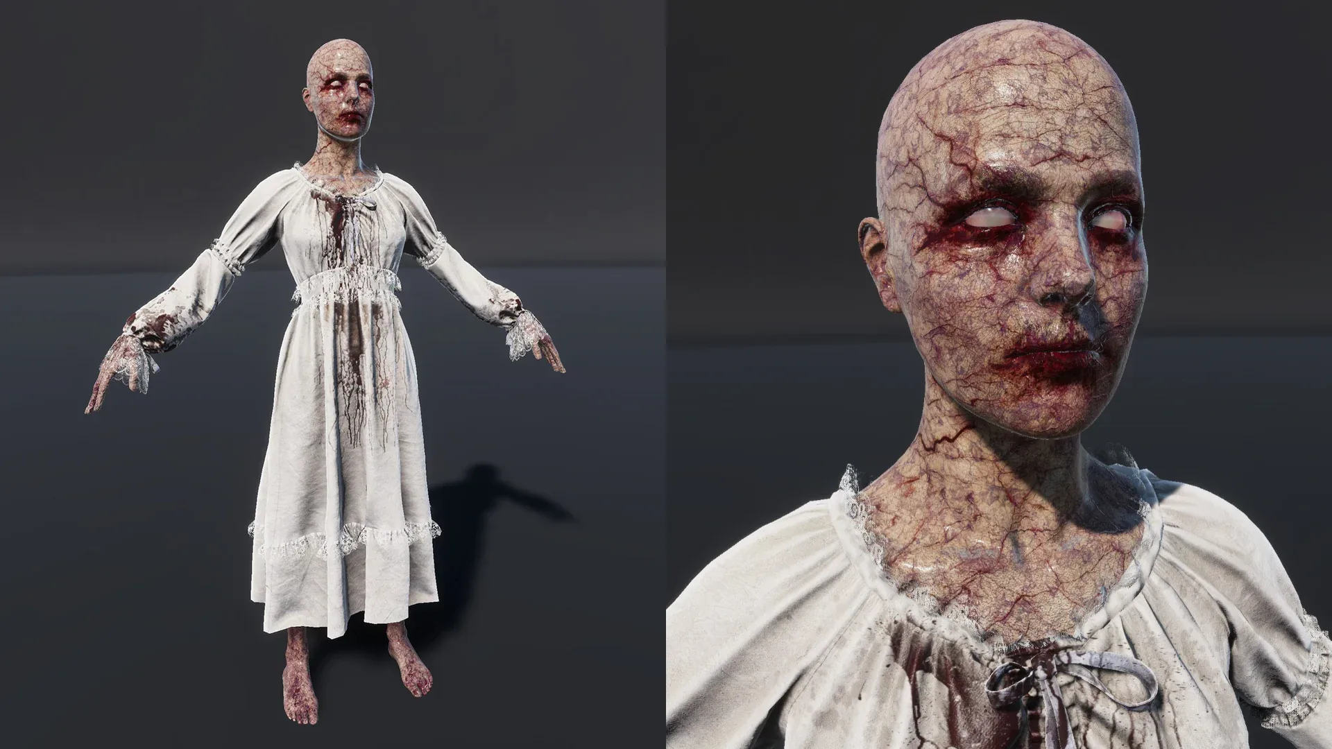 Banshee - Game Ready Character - FlippedNormals