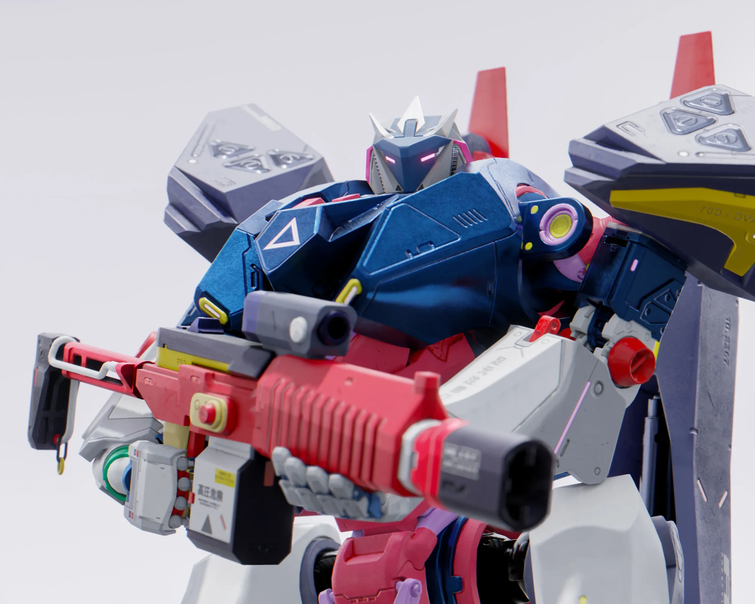 Customizable Mecha character - - FlippedNormals