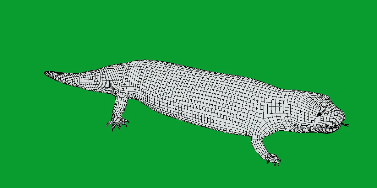 Gila Monster Lizard - FlippedNormals