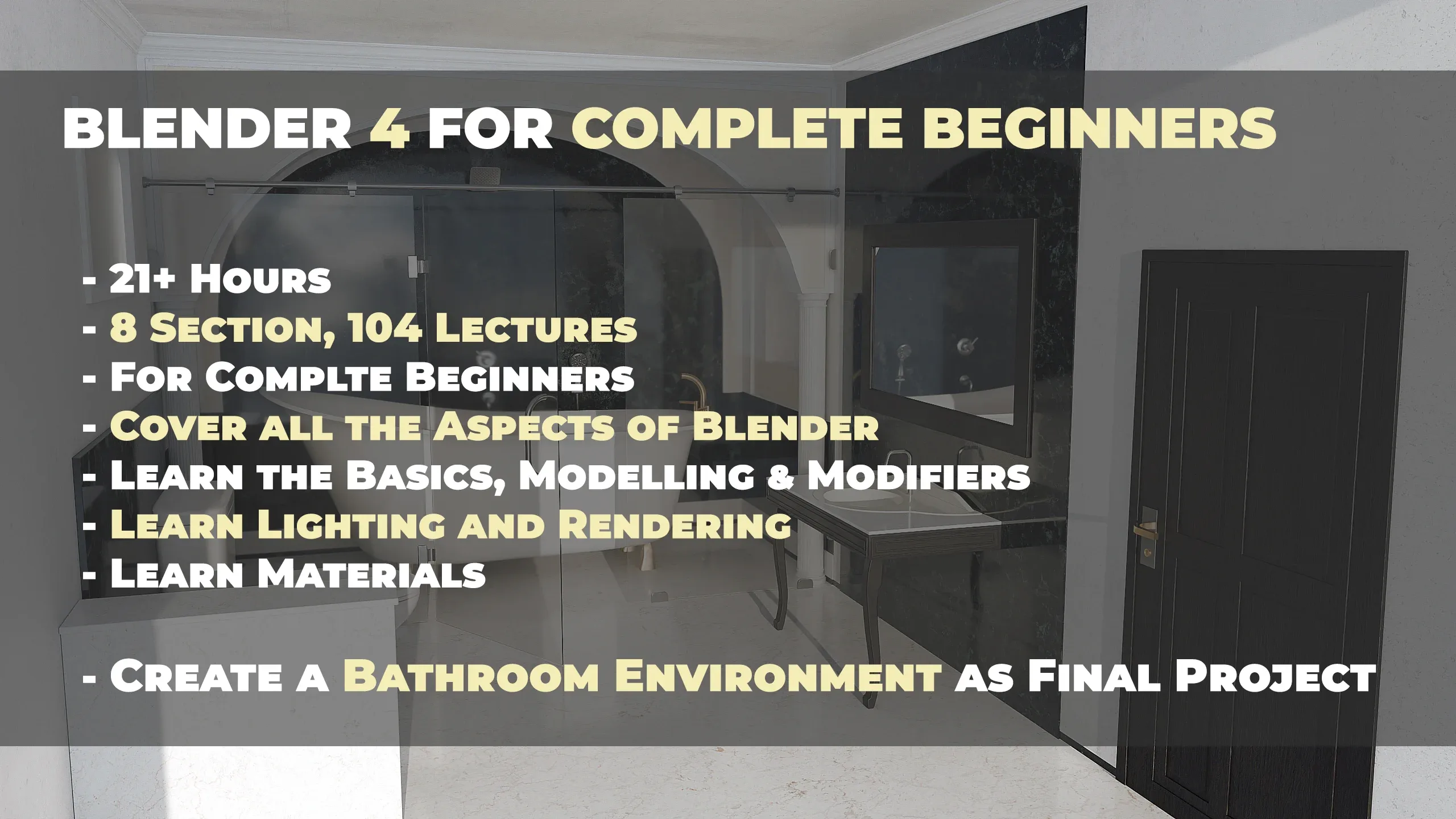 Blender 4 for Complete Beginners - FlippedNormals Blender 4 for Complete Beginners - FlippedNormals