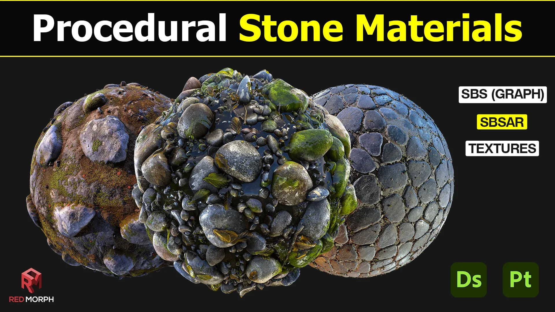 Procedural Stone Materials - FlippedNormals