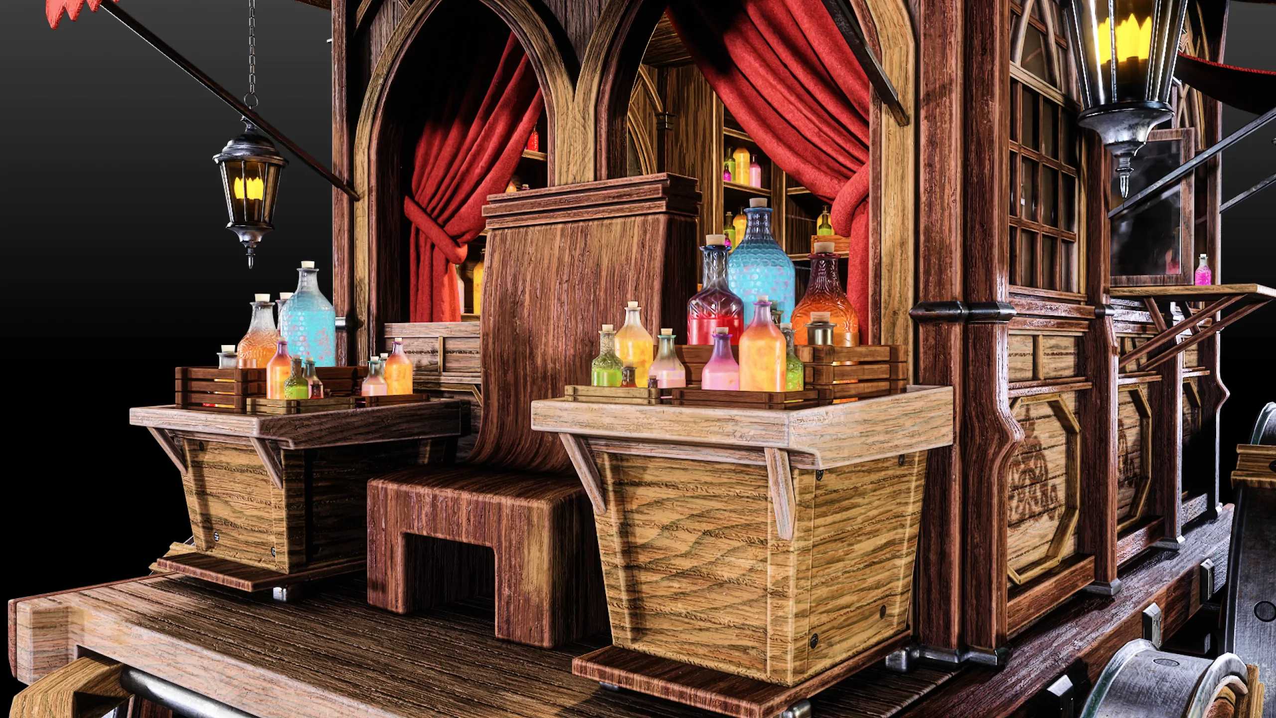 Medieval Carriage Shop Tutorial - FlippedNormals