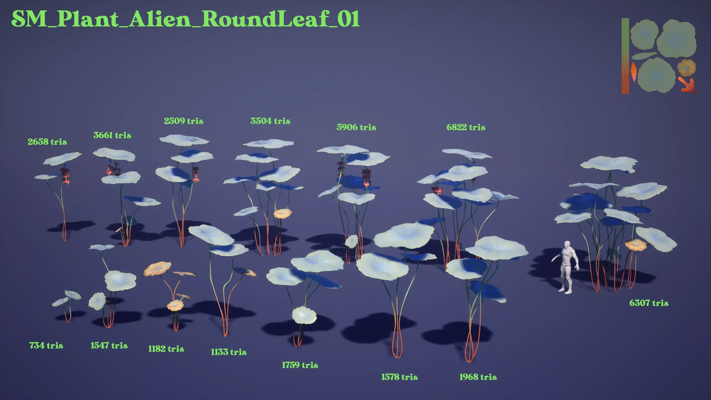 Alien Plants Pack - FlippedNormals