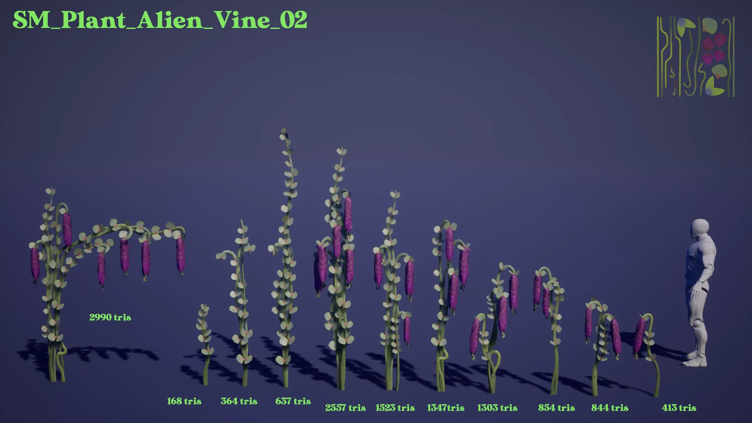 Alien Plants Pack - FlippedNormals