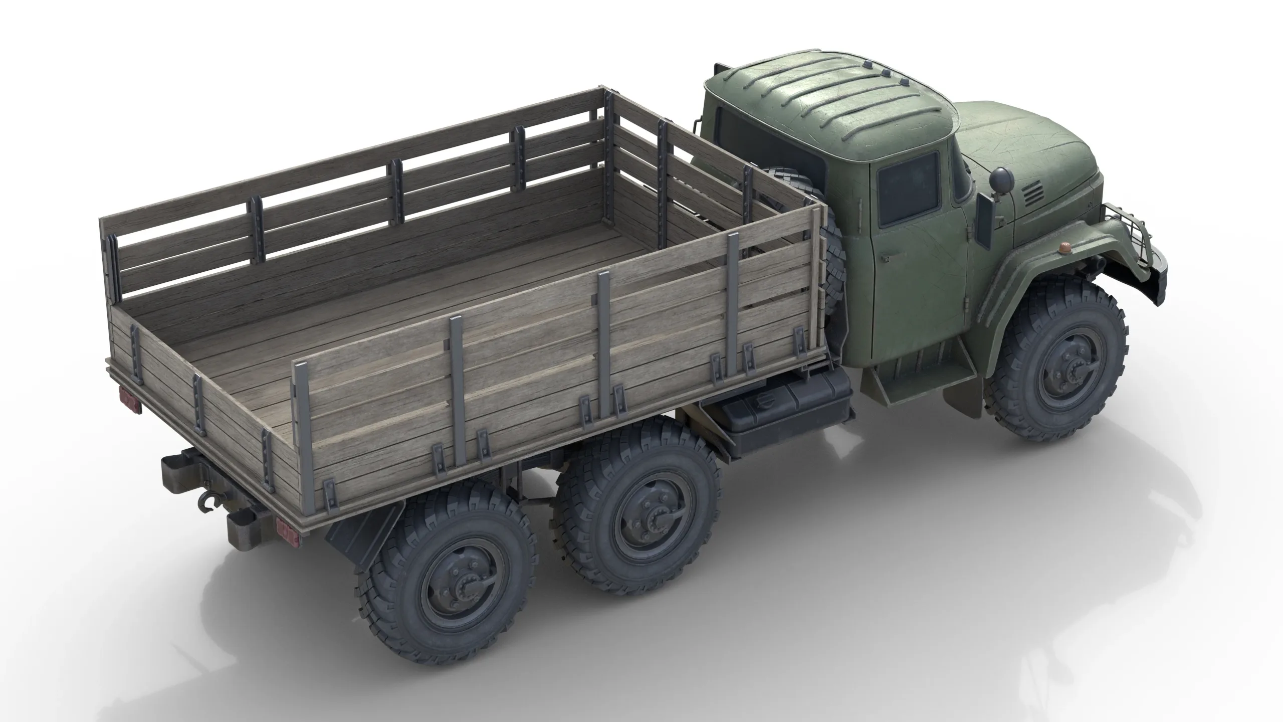 Zil 131 Army Truck - FlippedNormals