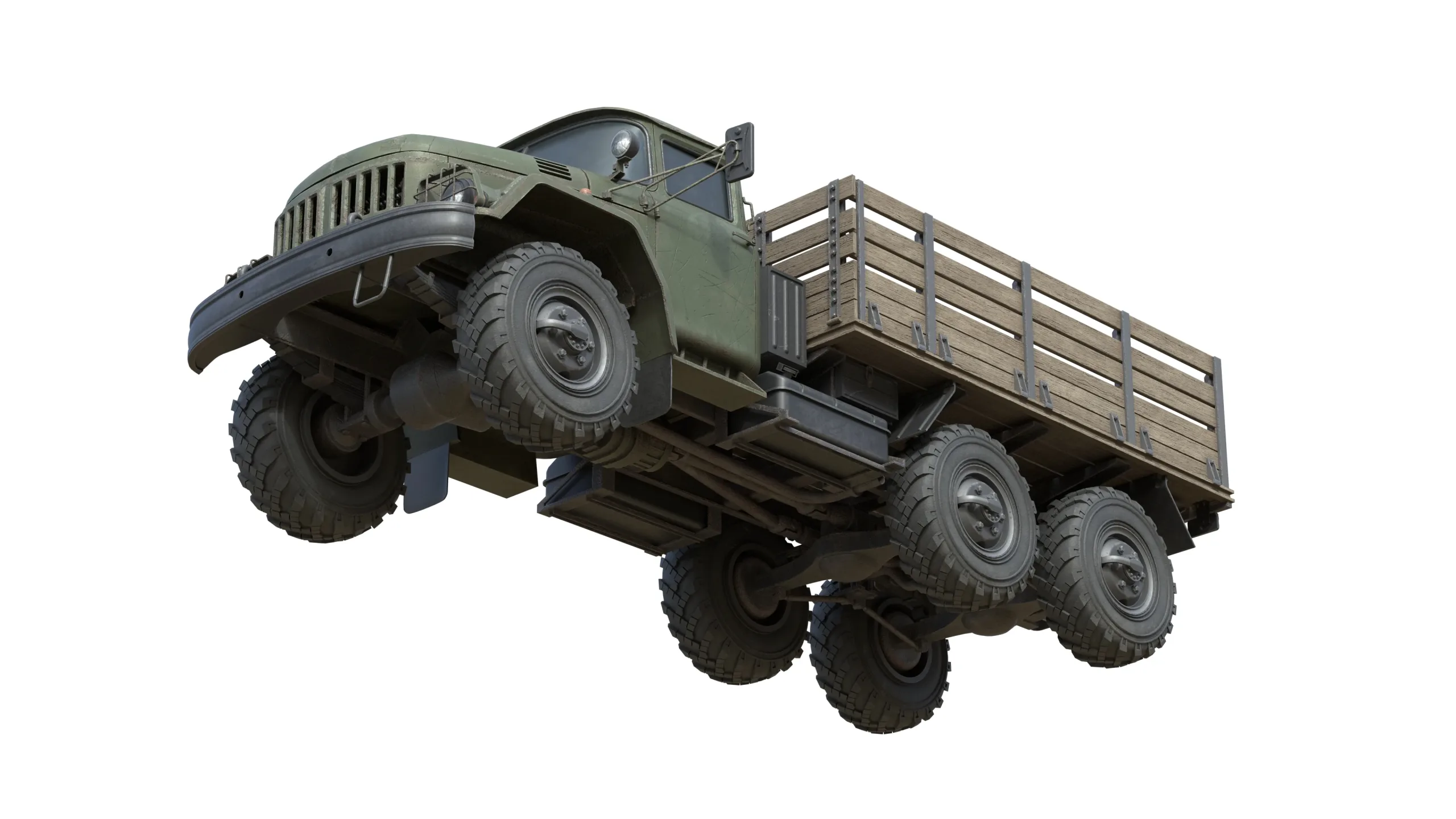 Zil 131 Army Truck - FlippedNormals