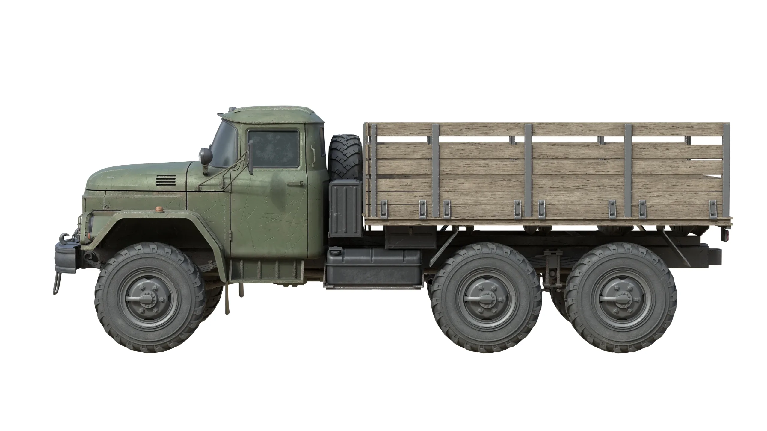 Zil 131 Army Truck - FlippedNormals