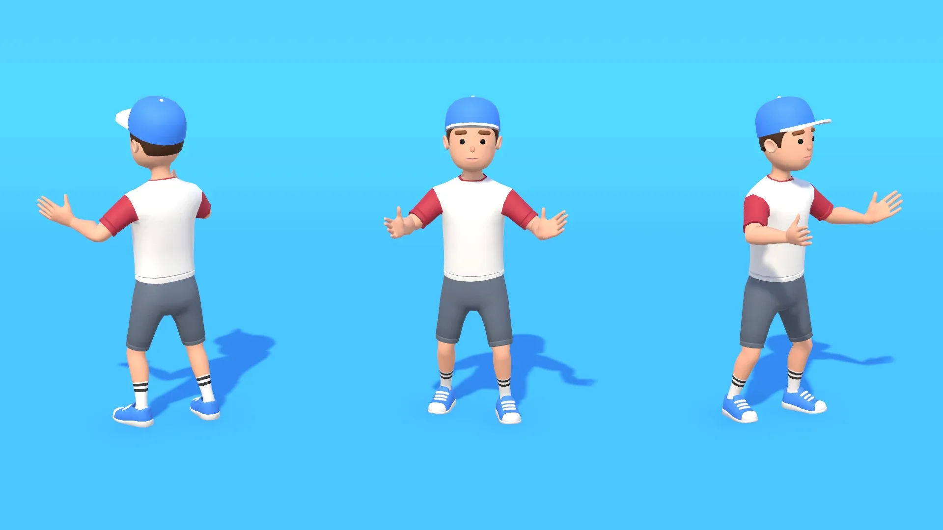 HYPER CASUAL CHARACTERS VOL 1 Version - FlippedNormals