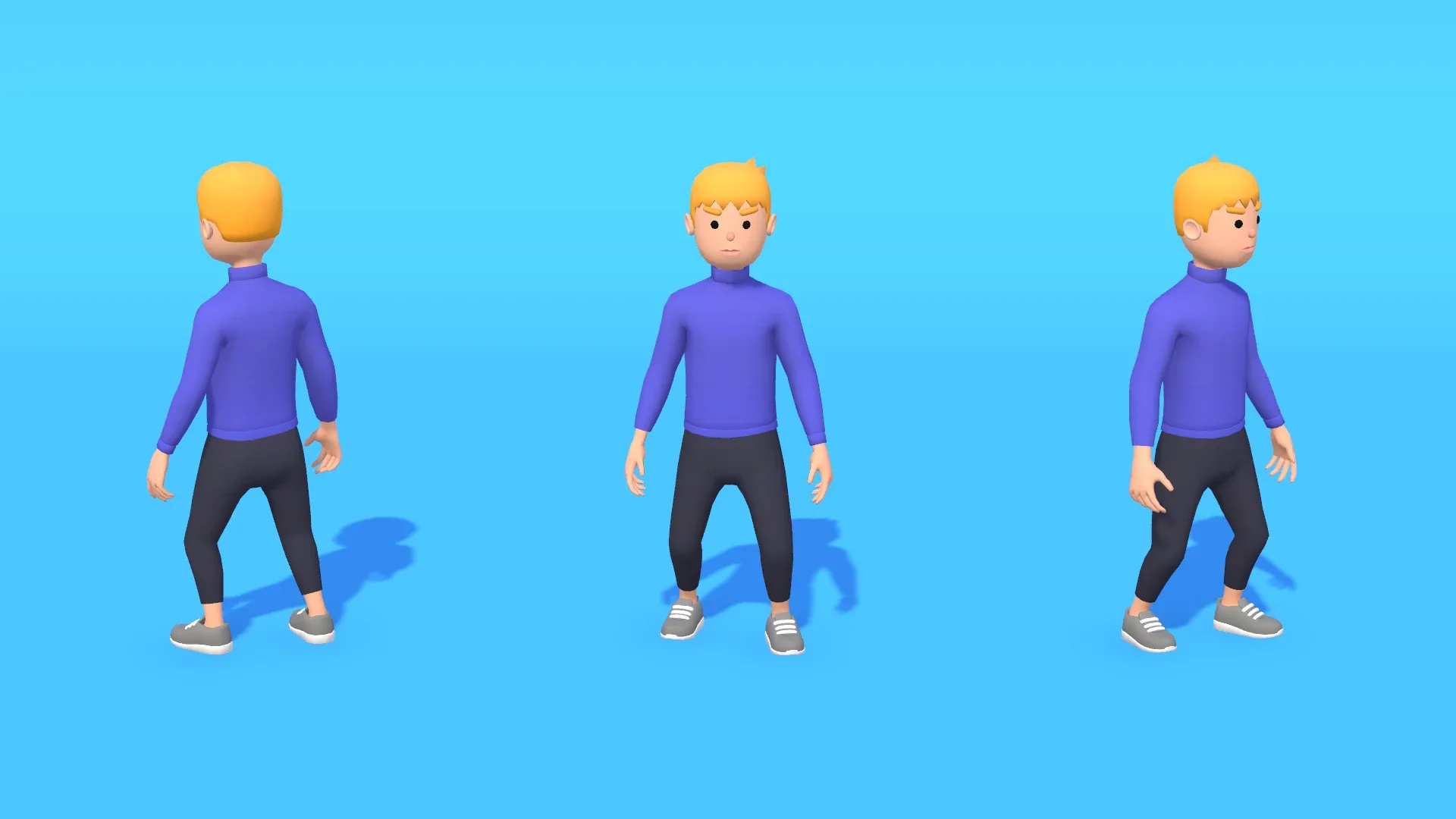 HYPER CASUAL CHARACTERS VOL 1 Version - FlippedNormals