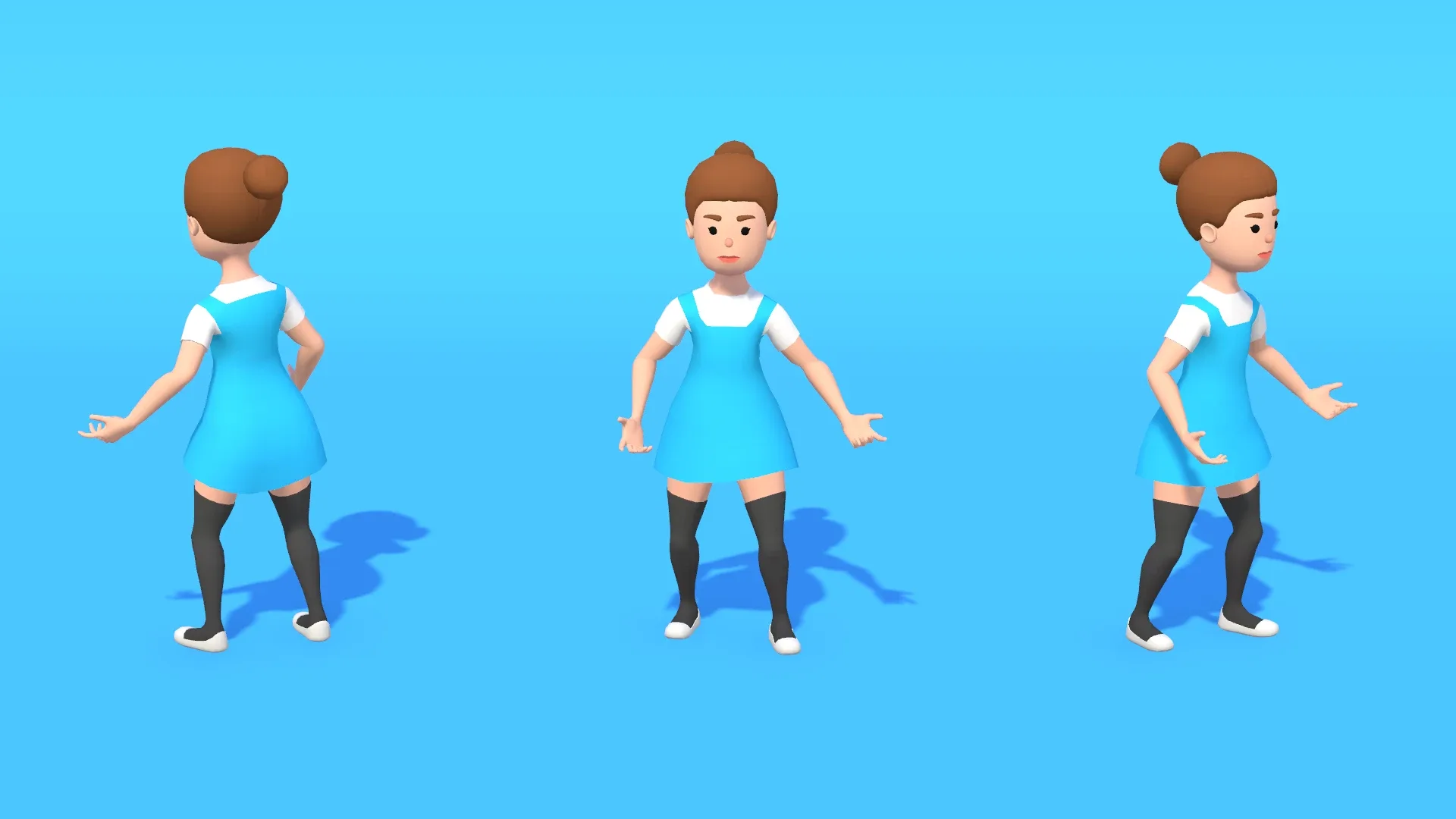 HYPER CASUAL CHARACTERS VOL 1 Version - FlippedNormals