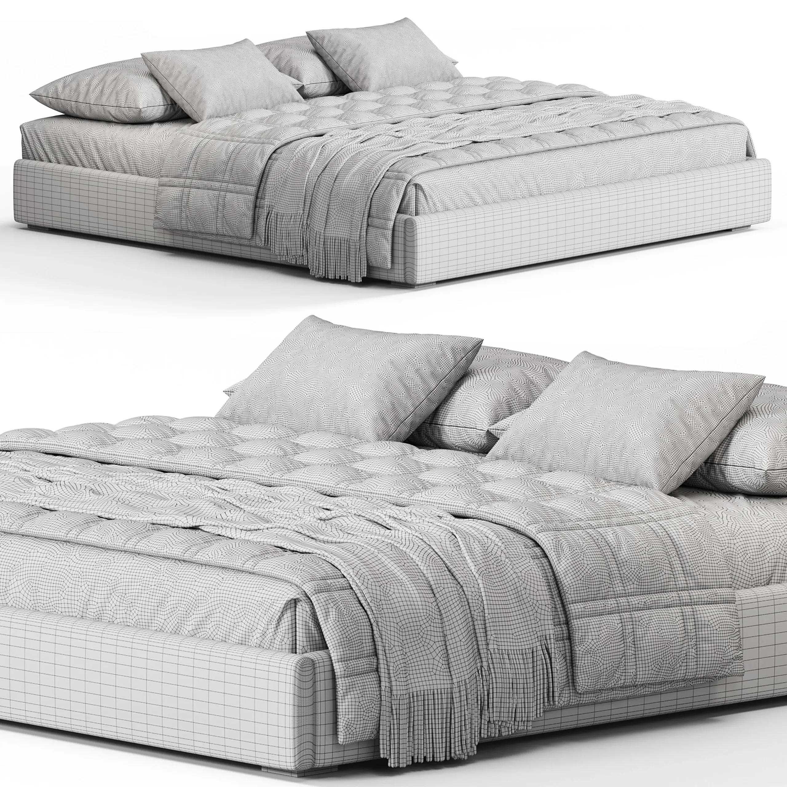 Meridiani Derek Bed - FlippedNormals