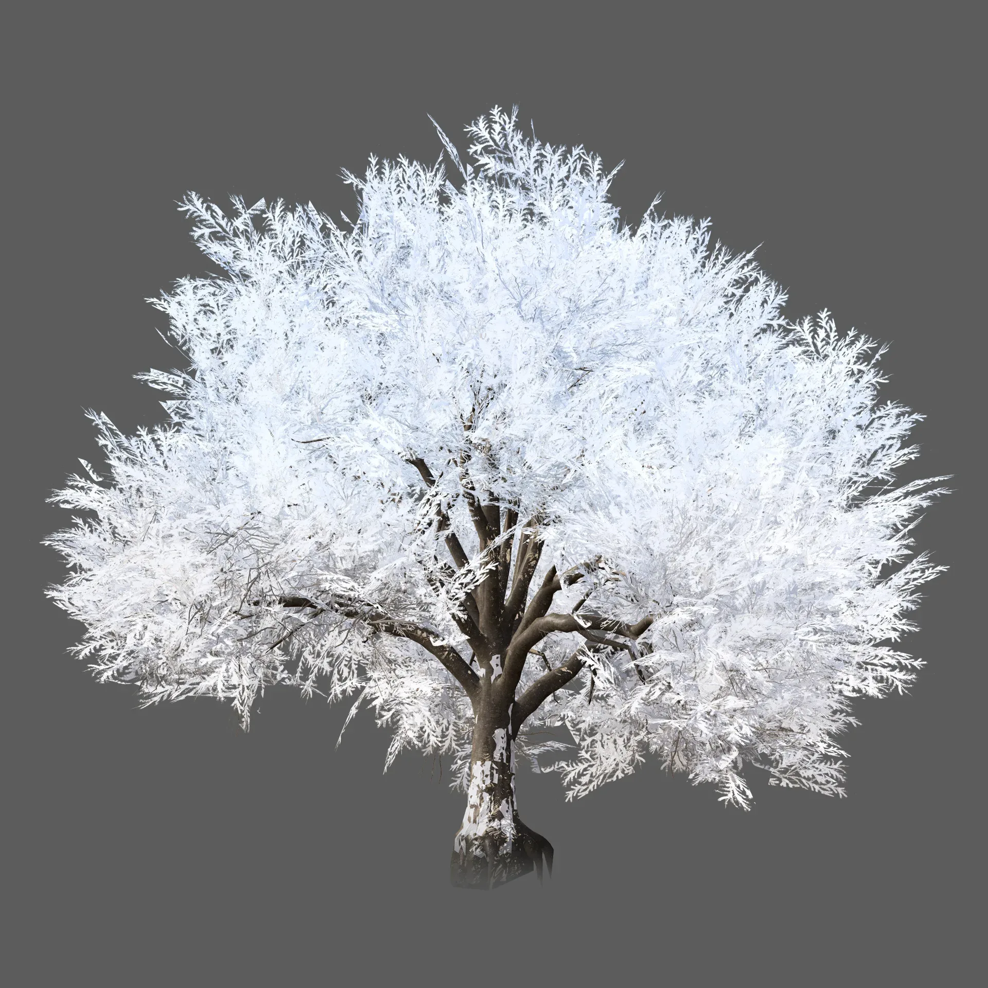 Frozen Tree for Winter Scenes - FlippedNormals