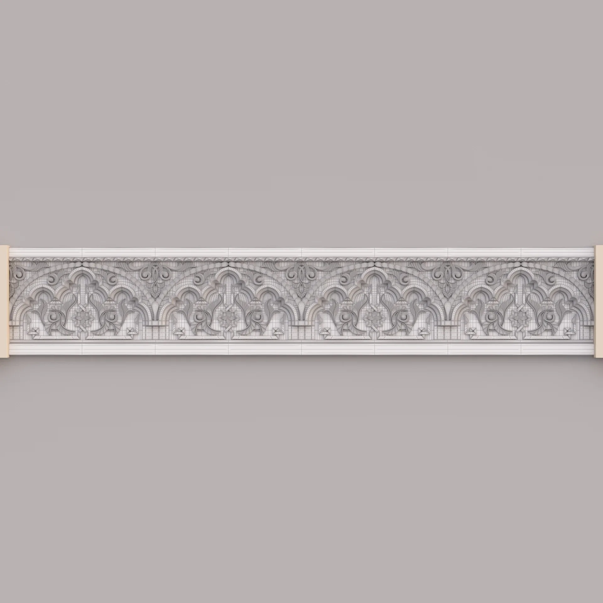 Classic Islamic Arabesque Cornice - FlippedNormals