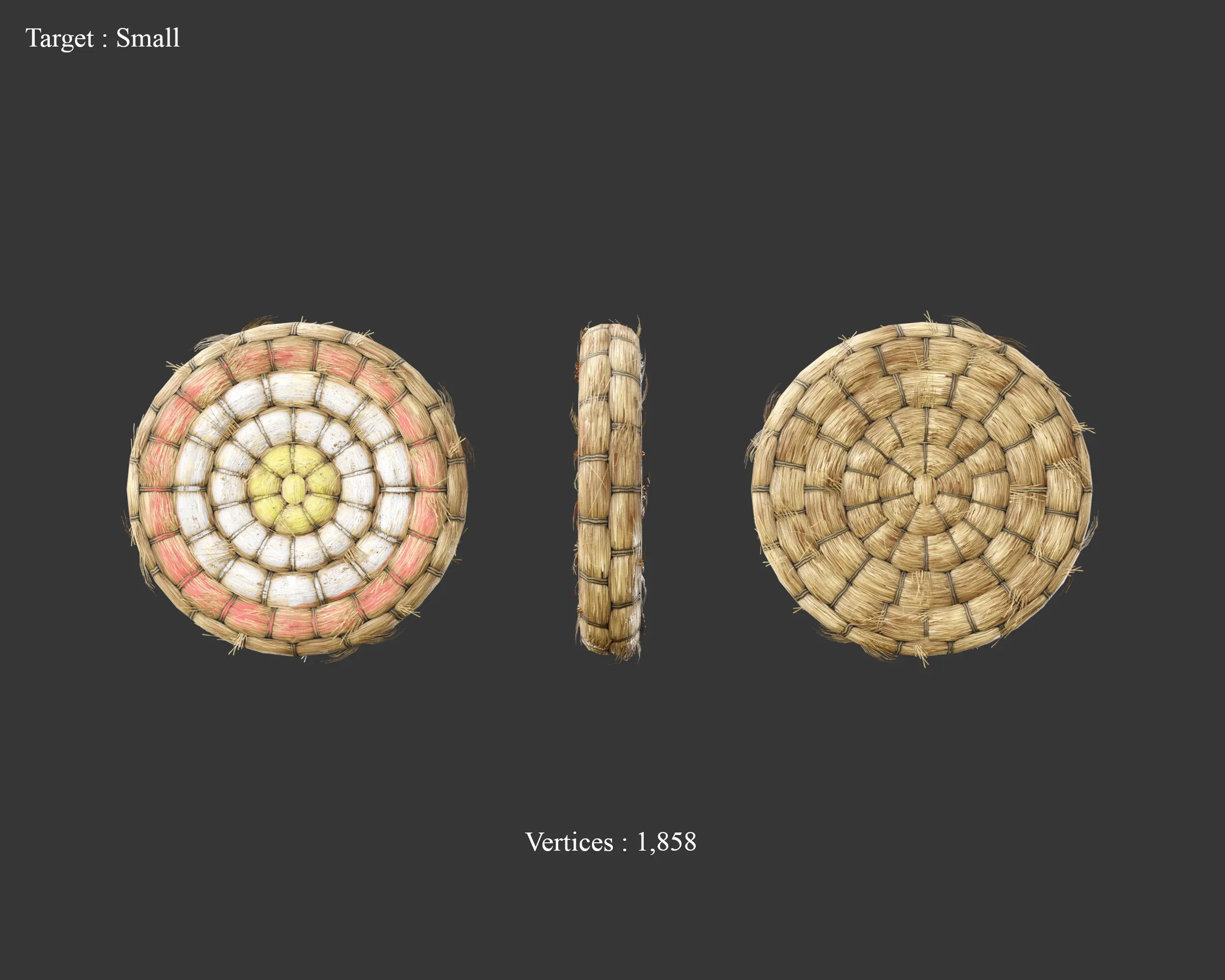 Medieval Training Targets Hay - FlippedNormals