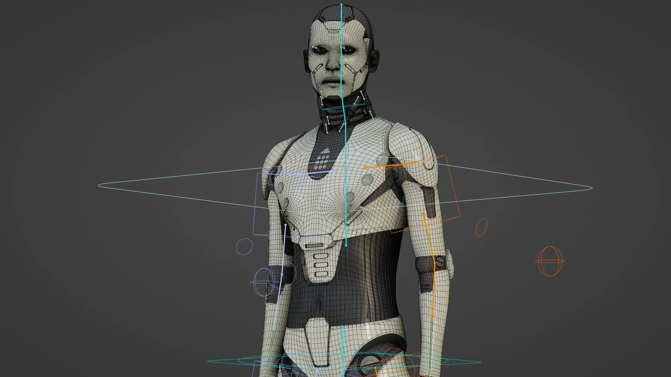 HUMANOID ORPHEUS Auto-Rig Pro Rigged - FlippedNormals