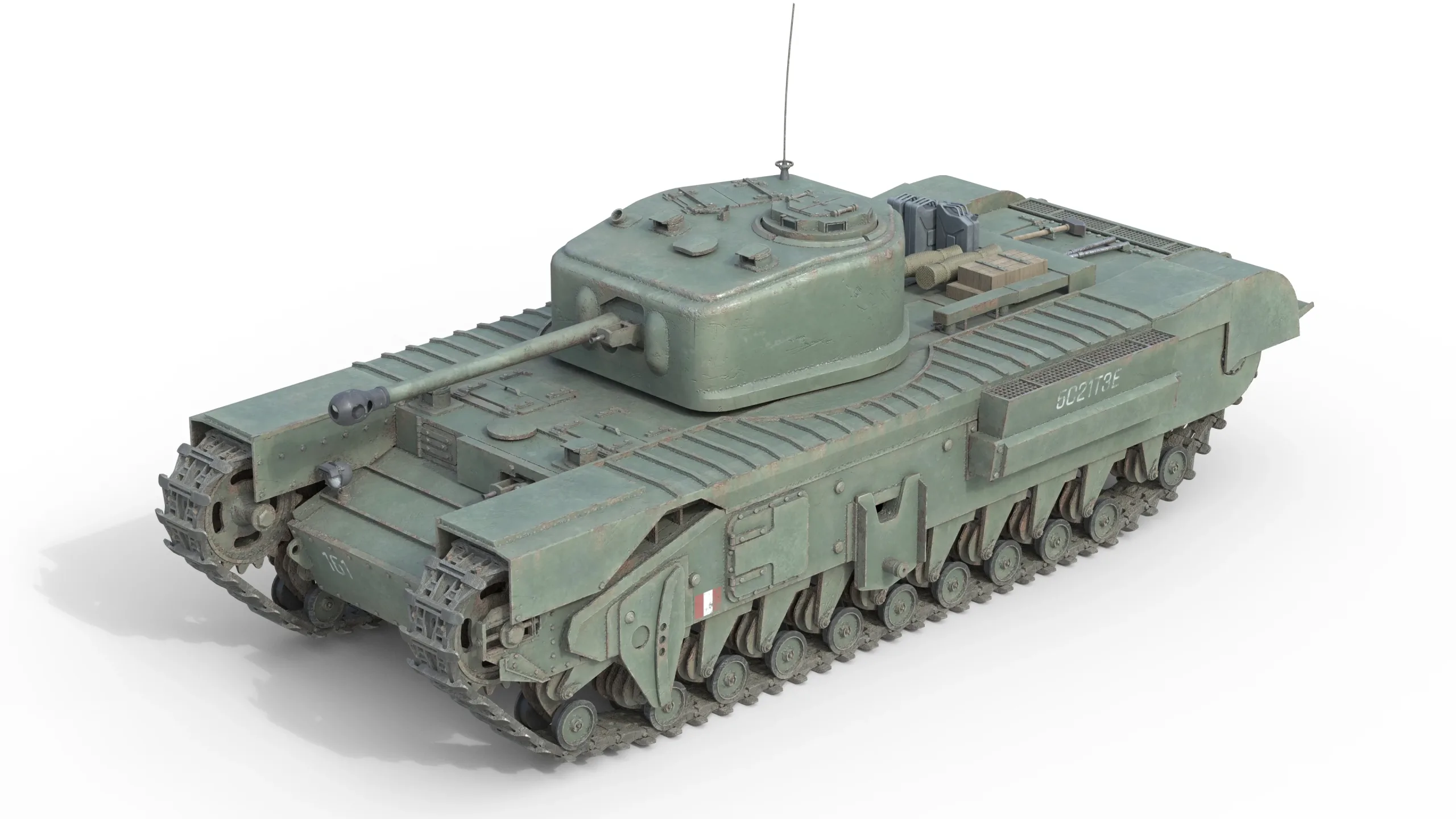 Churchill Mk IV Infantry Tank - FlippedNormals