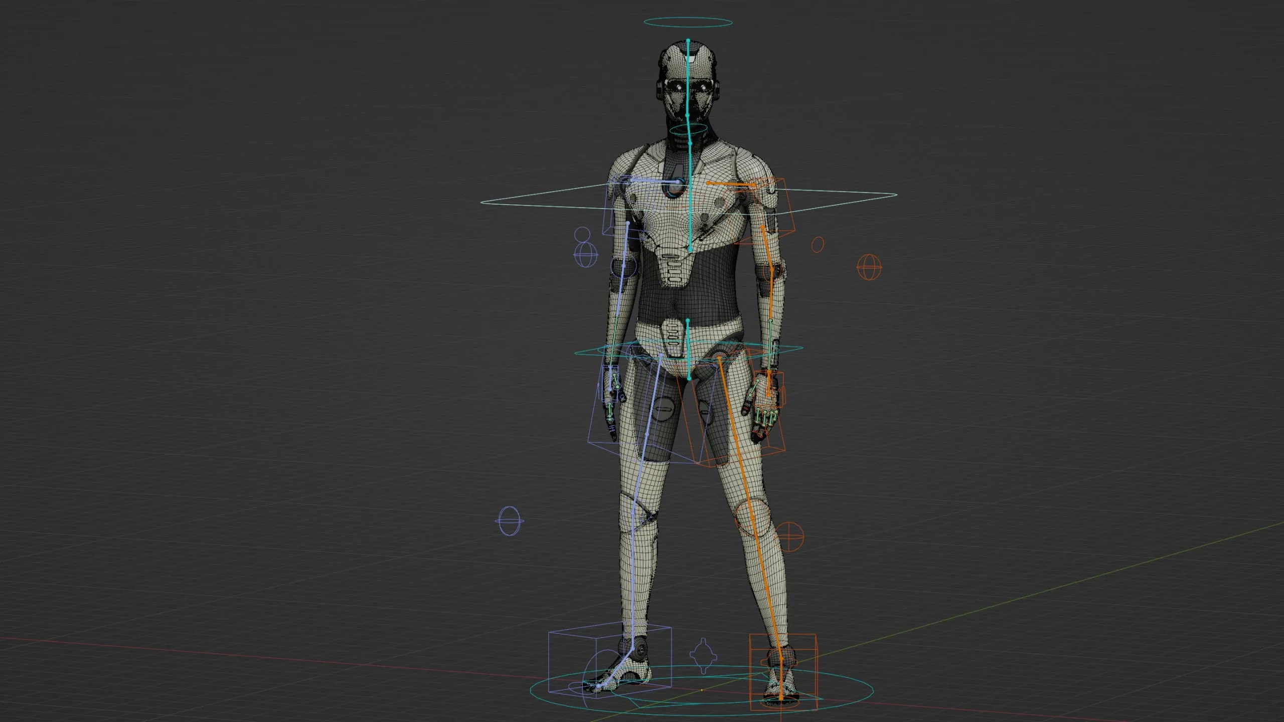 HUMANOID ORPHEUS-B Auto-Rig Pro - FlippedNormals