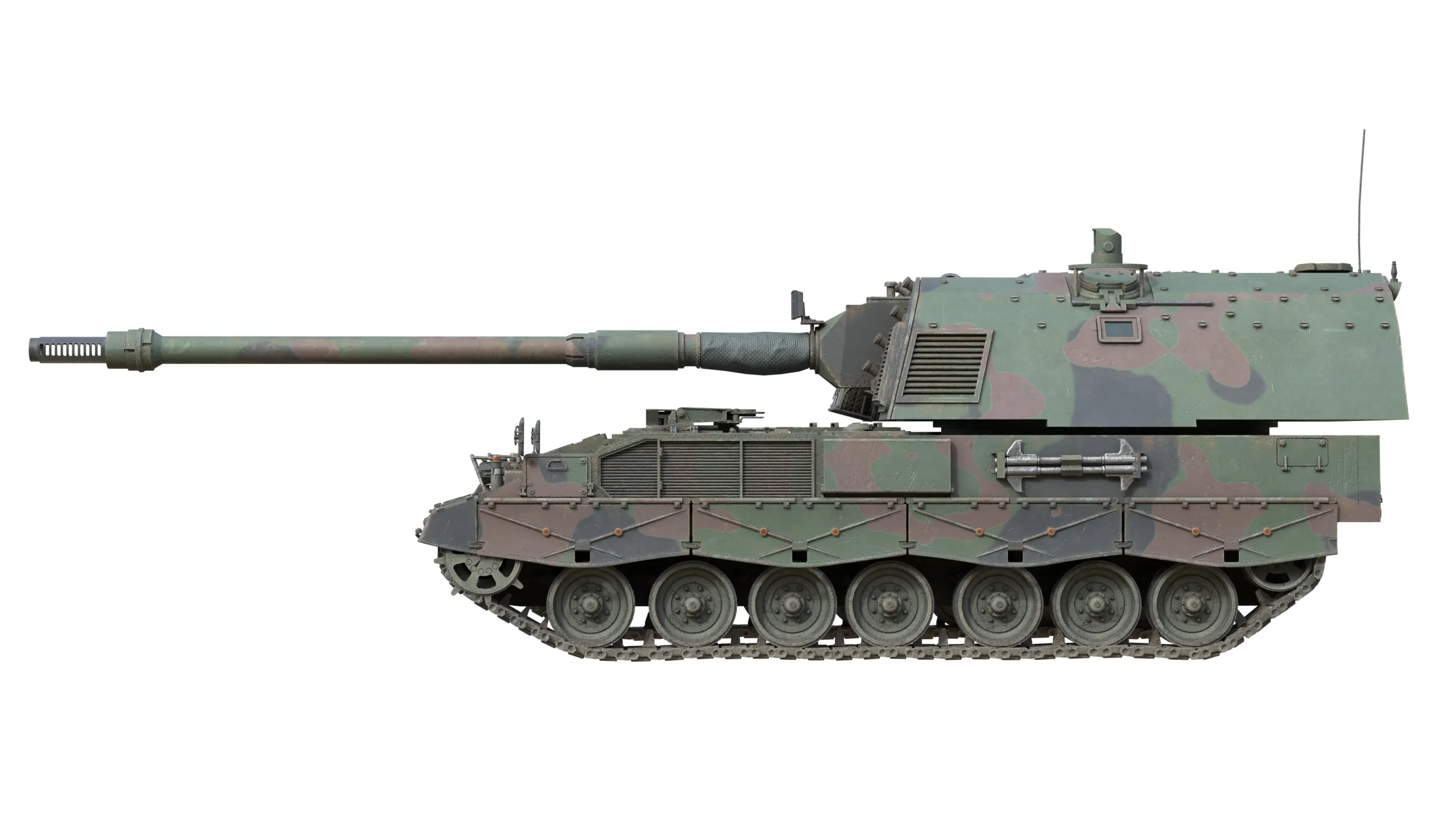 Panzerhaubitze 2000 Self Propelled - FlippedNormals