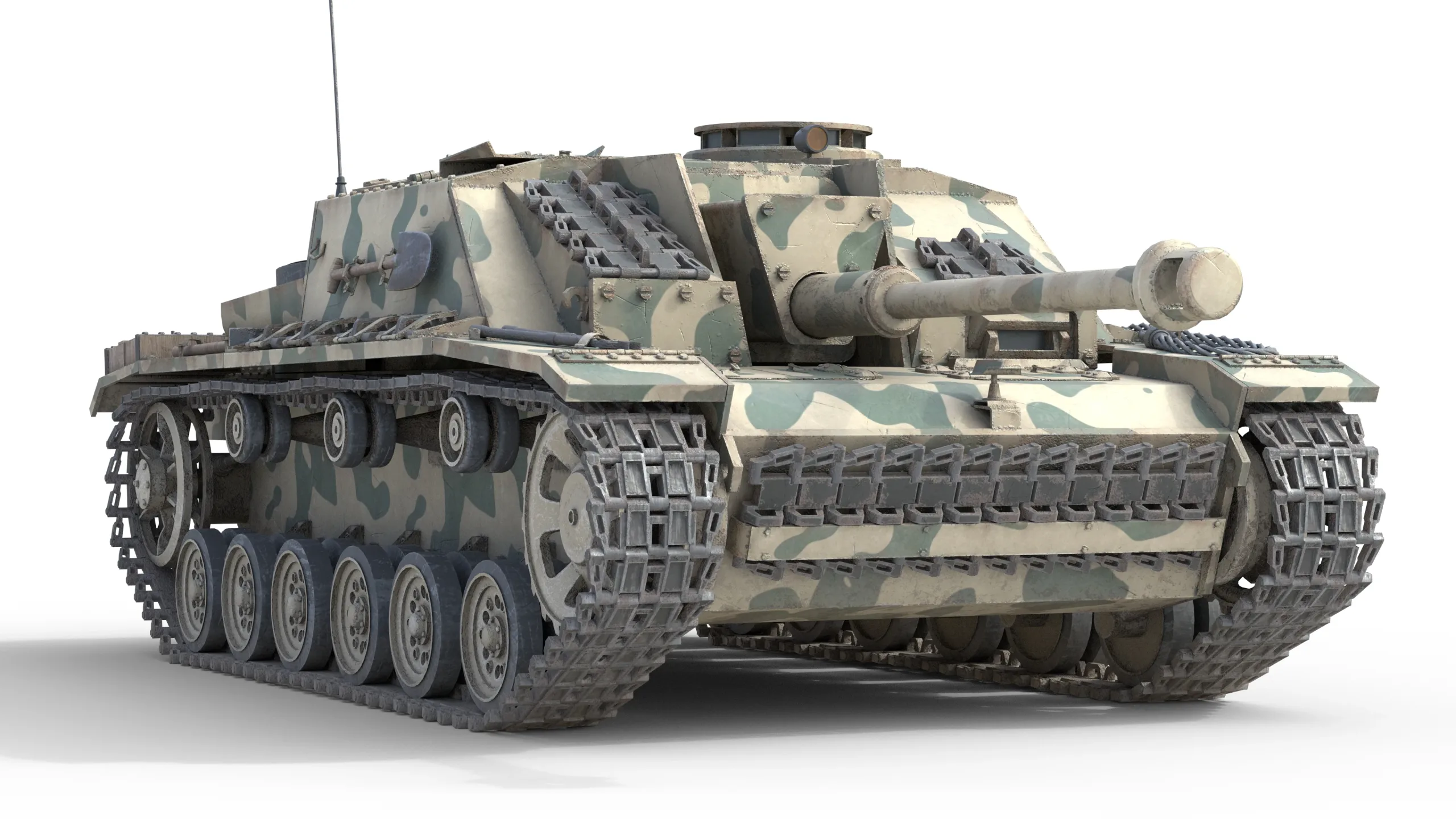 Sturmgeschutz III Assault Gun - FlippedNormals