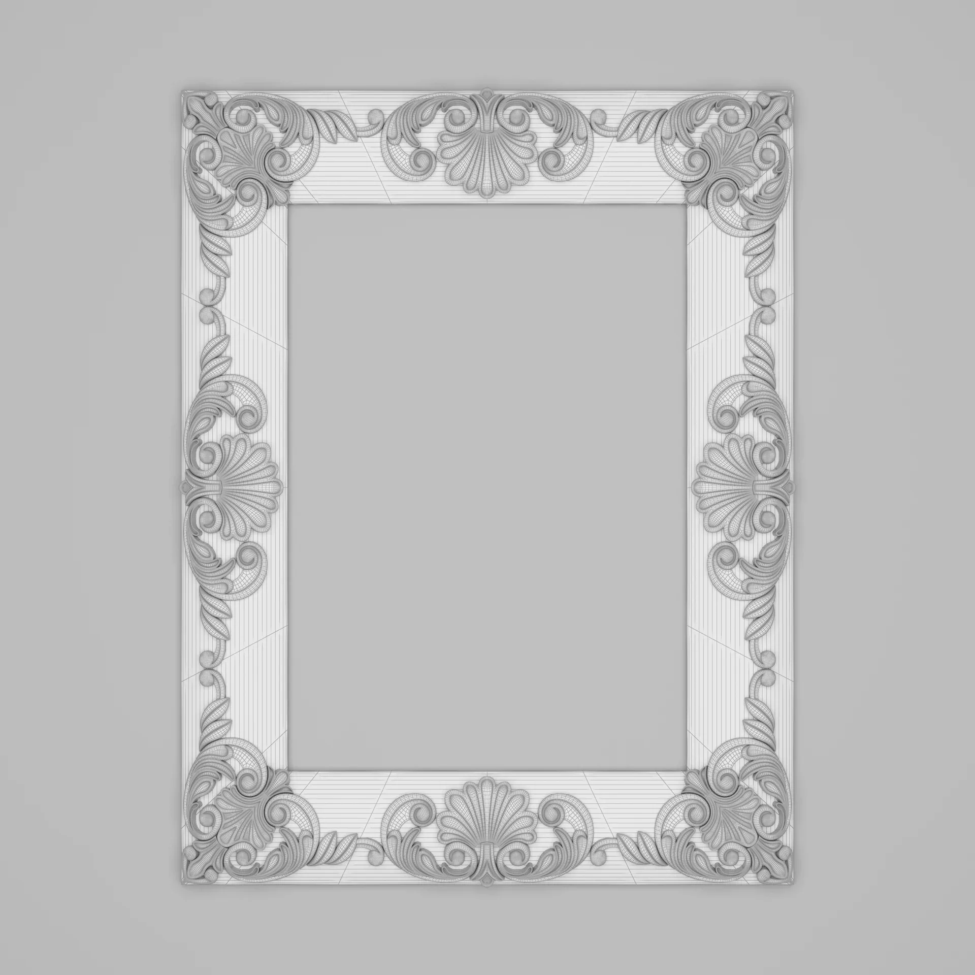 Classic Frame Mirror 002 - FlippedNormals