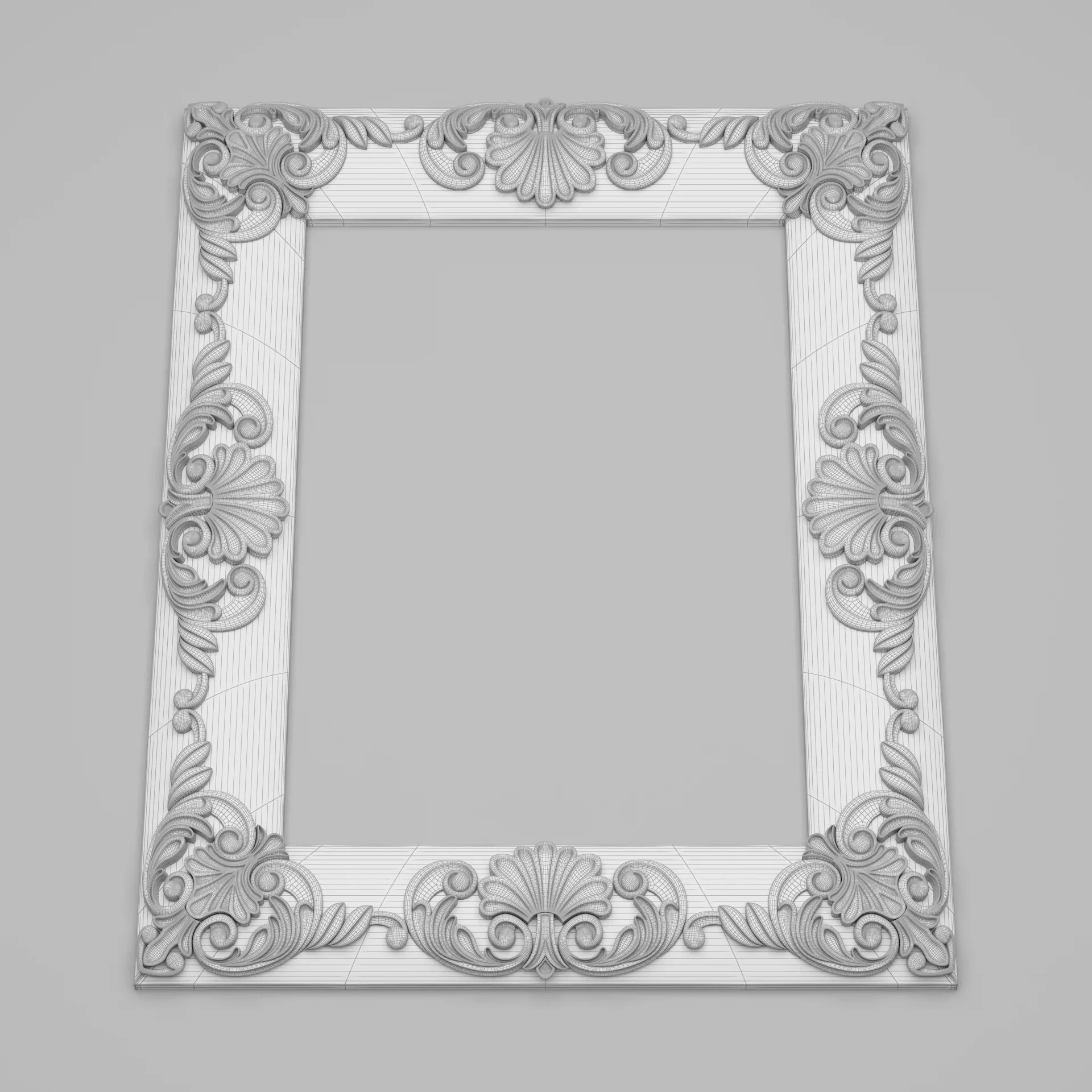 Classic Frame Mirror 002 - FlippedNormals