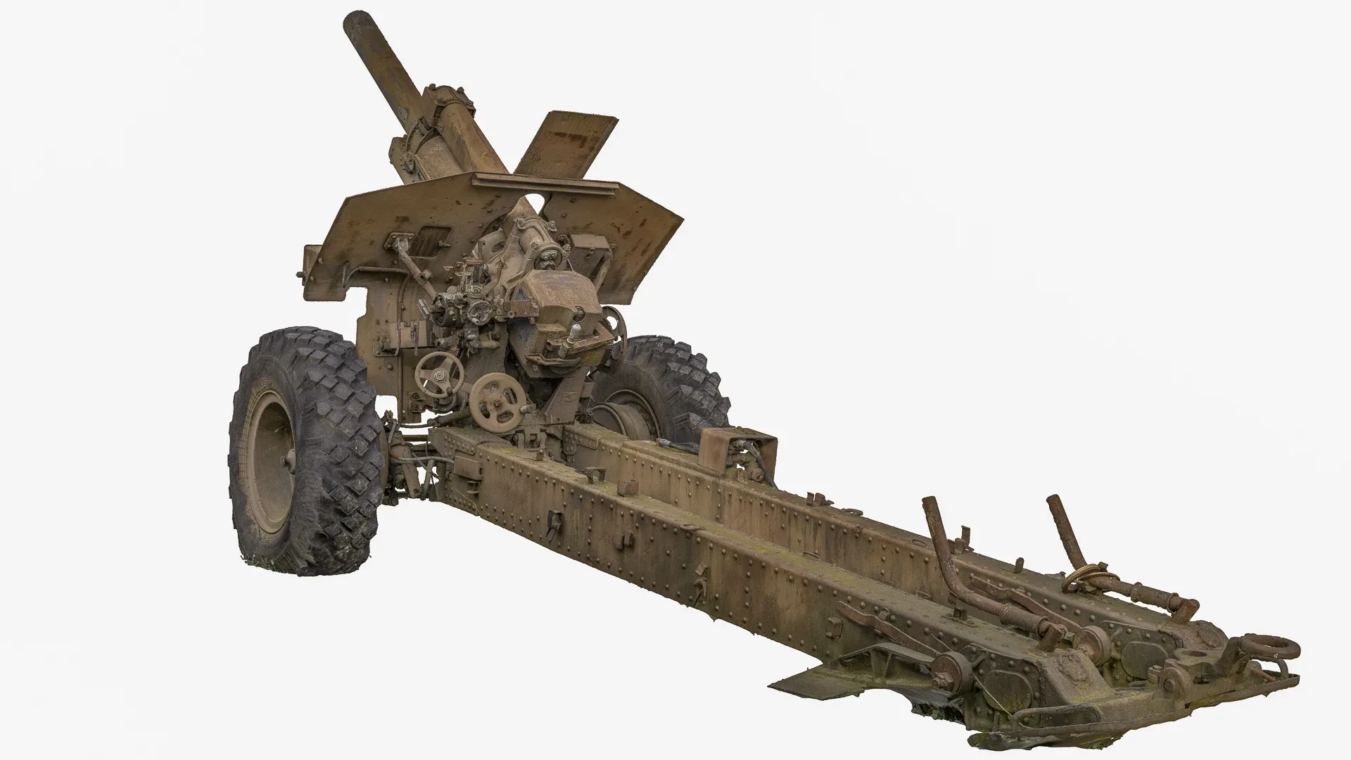 122-Mm Howitzer, Anti-Tank Gun - FlippedNormals